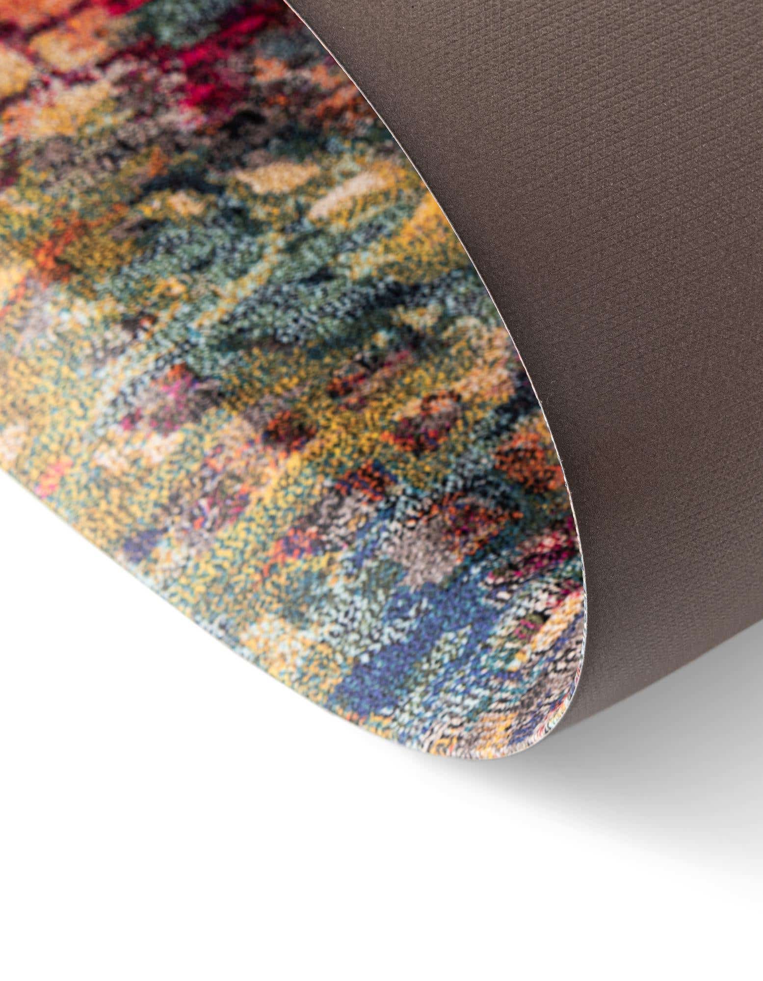 Multicolor 2' x 5' Abstract Anti-Fatigue Comfort Mat | Rugs.com