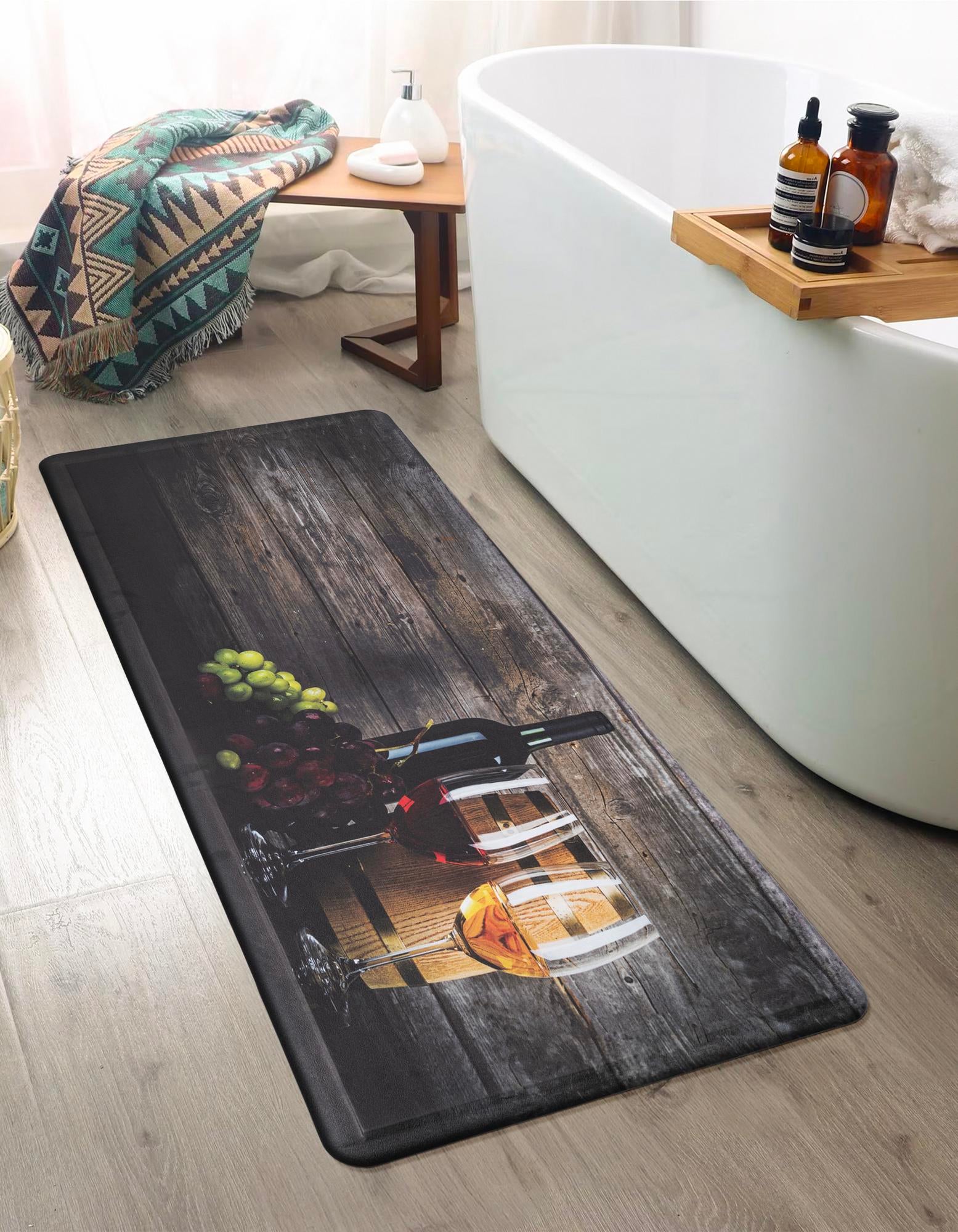 Multicolor 2' x 5' Wine Anti-Fatigue Comfort Mat | Rugs.com