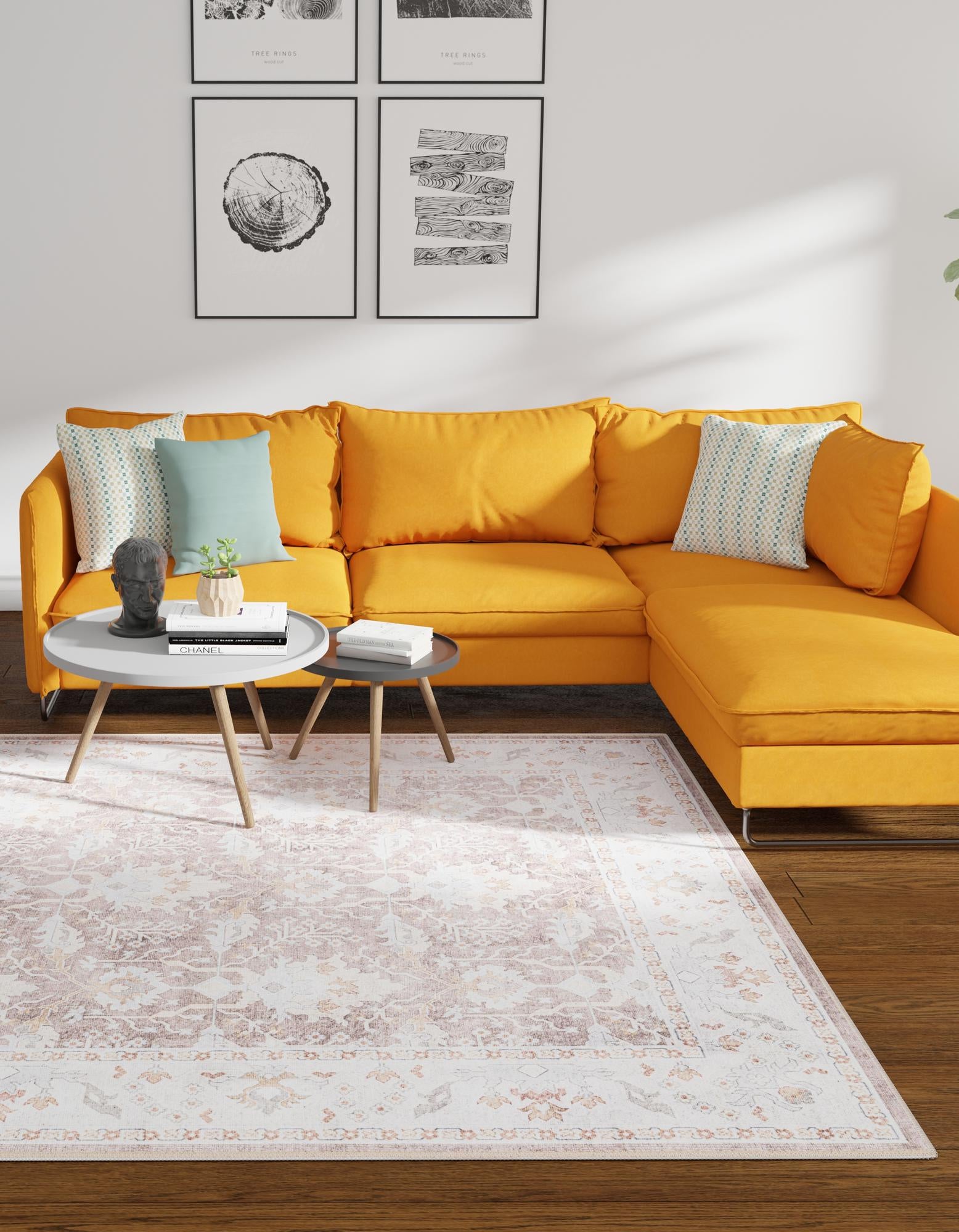 Almond Brown 9' 5 x 13' 1 Timeless Rug | Rugs.com