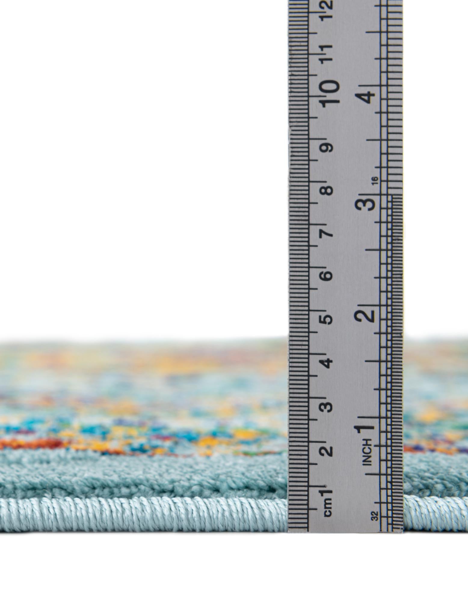 Aqua 4' x 6' Calypso Rug | Rugs.com