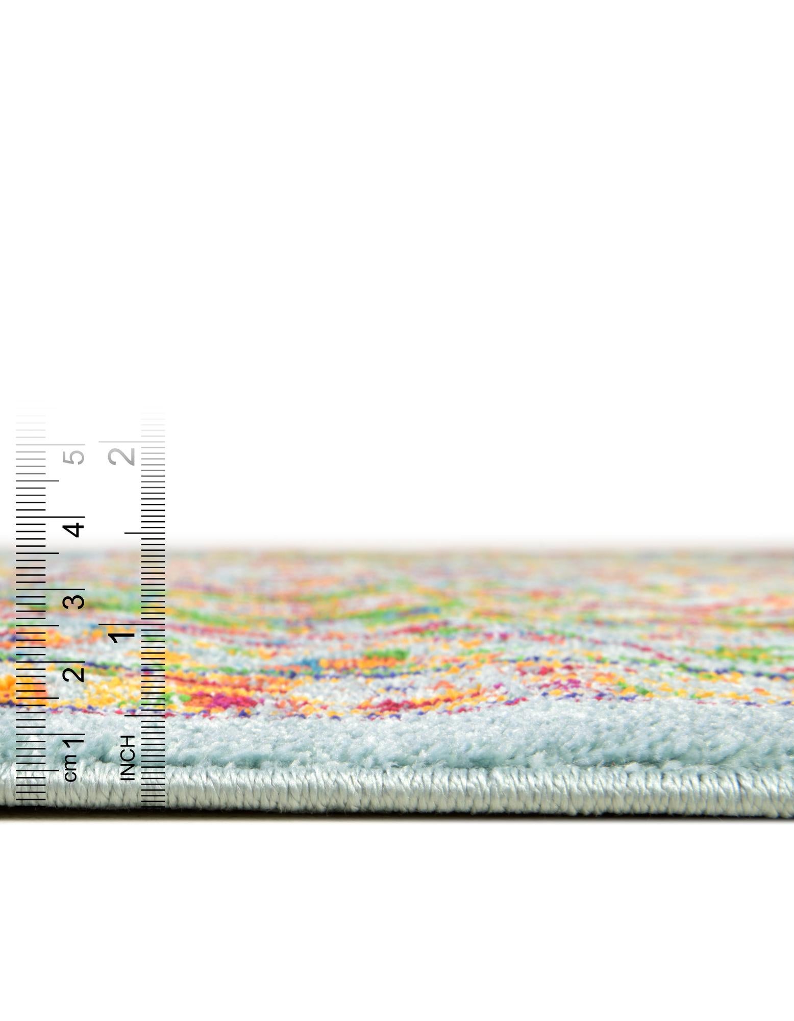 Aqua 10' x 10' Calypso Square Rug | Rugs.com