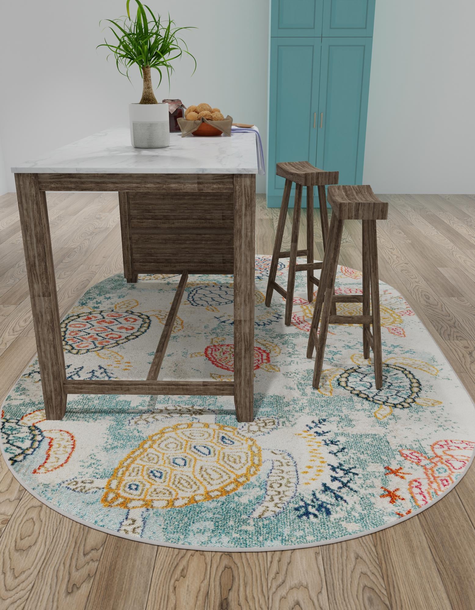 Beige 3' 3 x 5' 3 Amalfi Oval Rug | Rugs.com