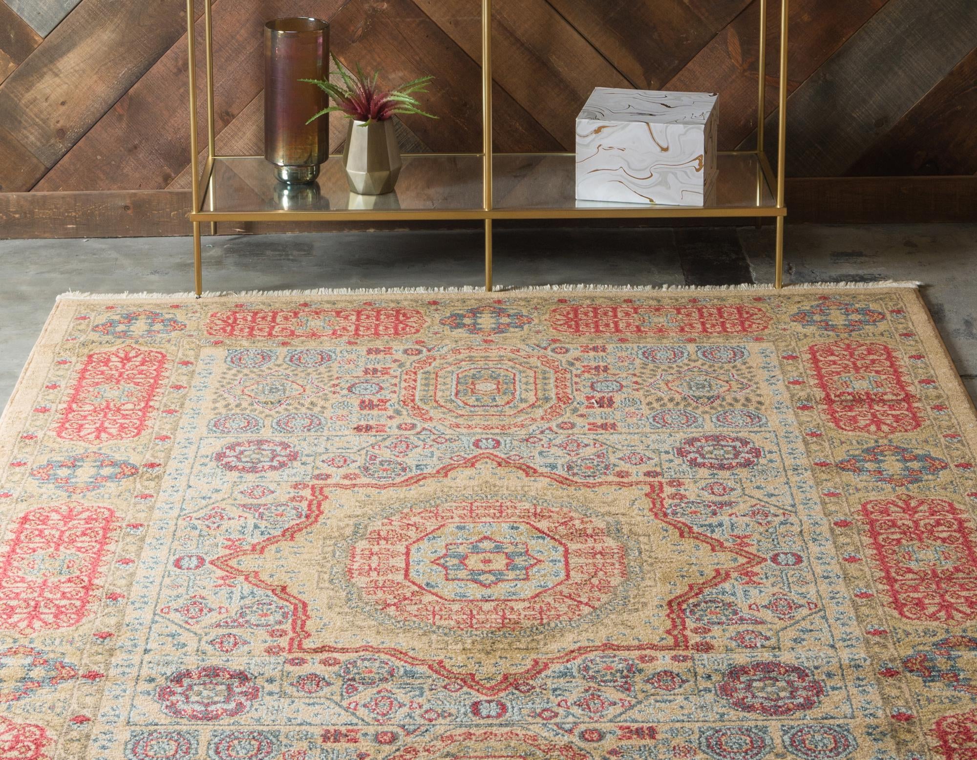 Beige 3' 3 x 5' 3 Amina Rug | Rugs.com