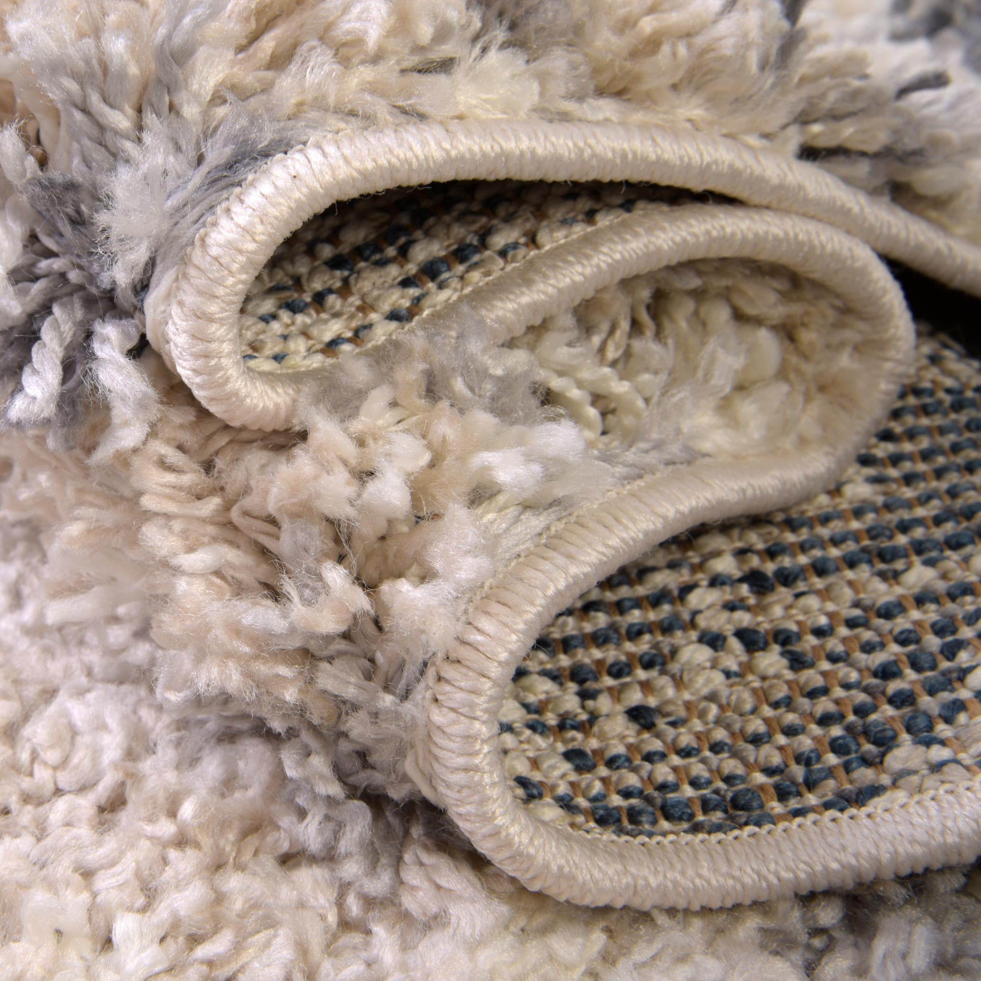 Beige 8' x 10' Athena Shag Rug | Rugs.com