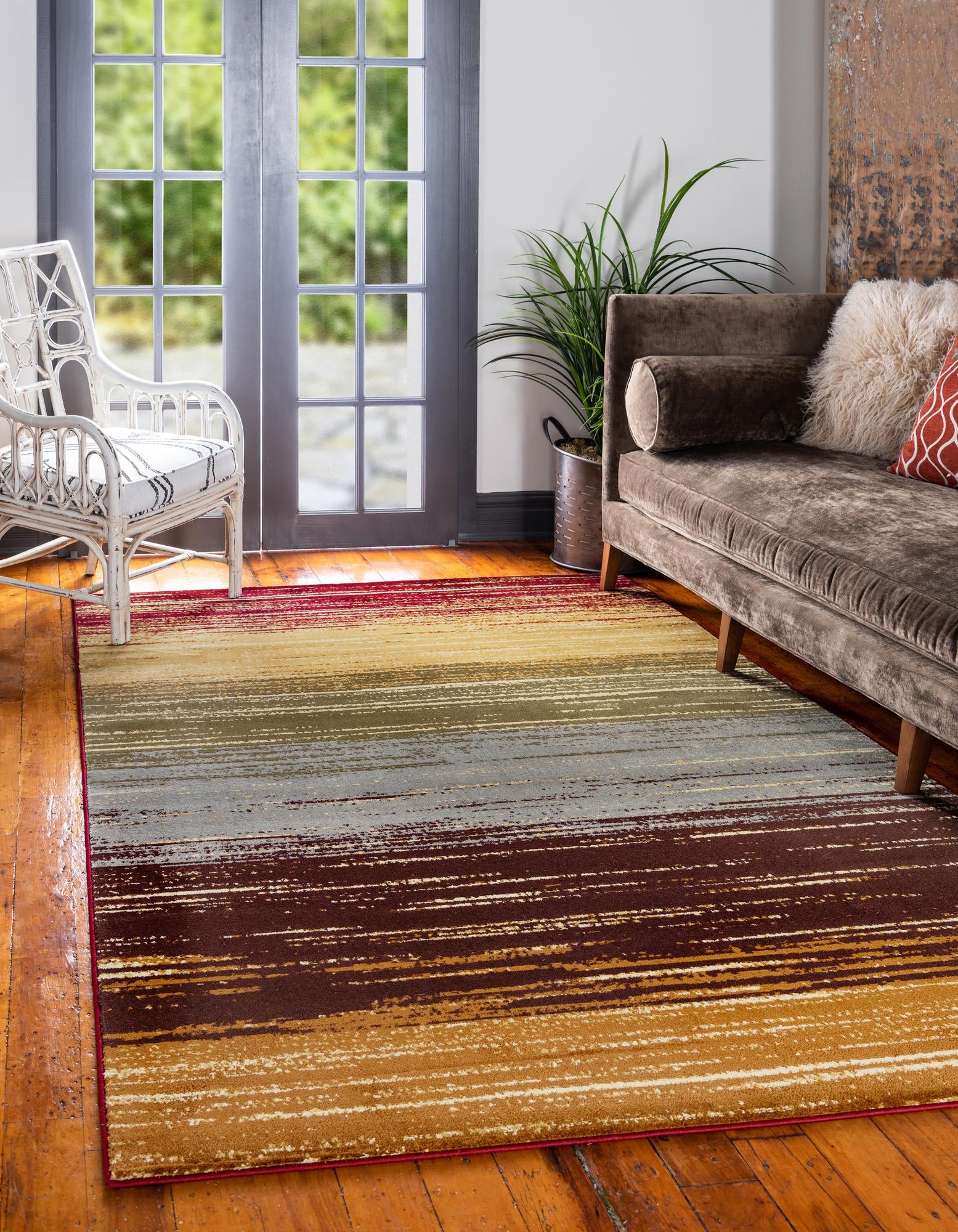 Beige 2' 2 x 6' Cafe Runner Rug | Rugs.com