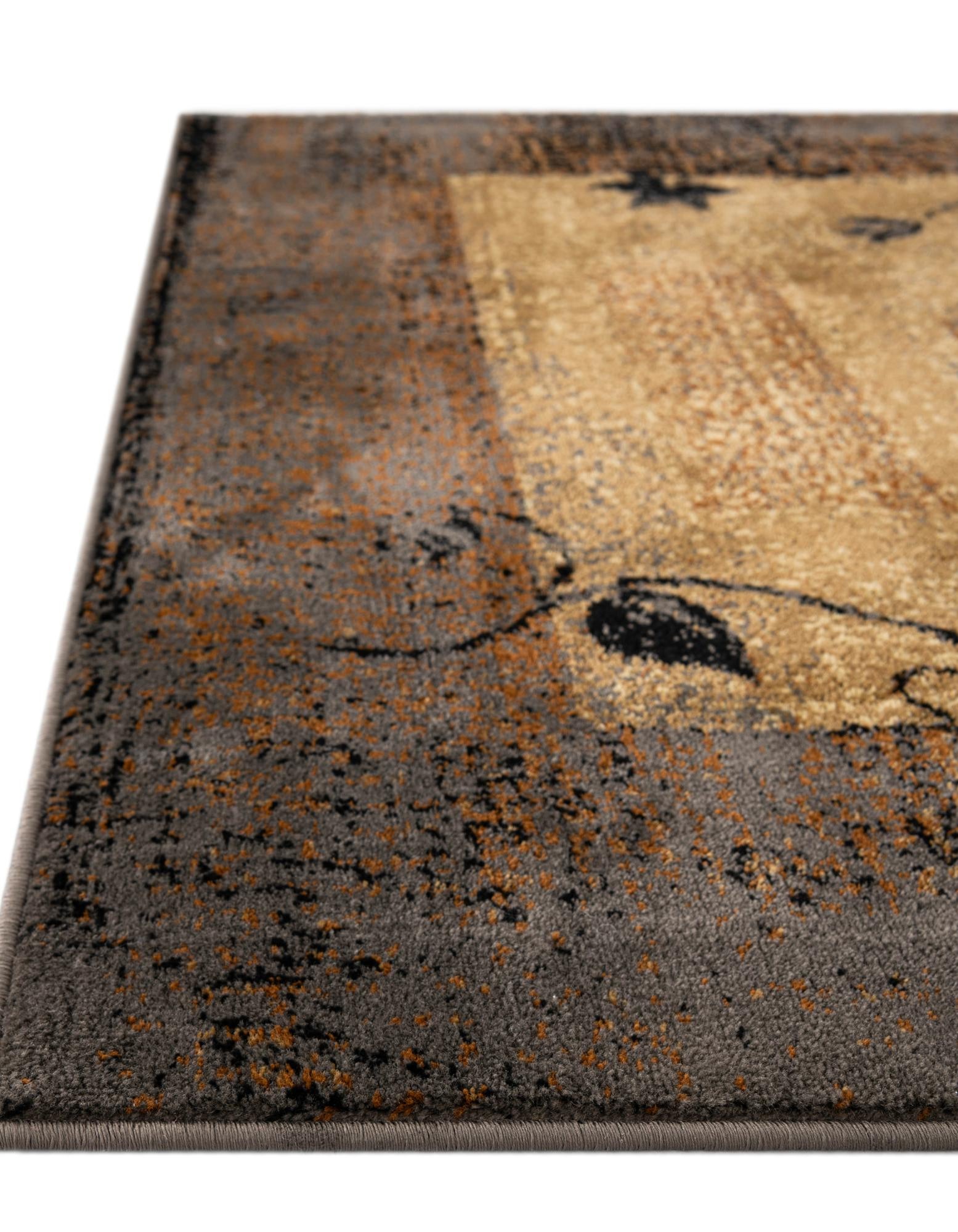 Beige 5' 3 x 8' Cafe Rug | Rugs.com