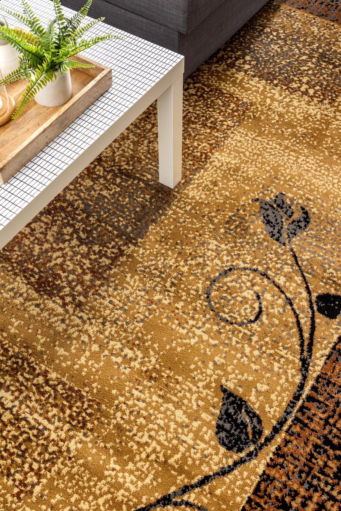 Beige 8' x 10' Cafe Rug | Rugs.com