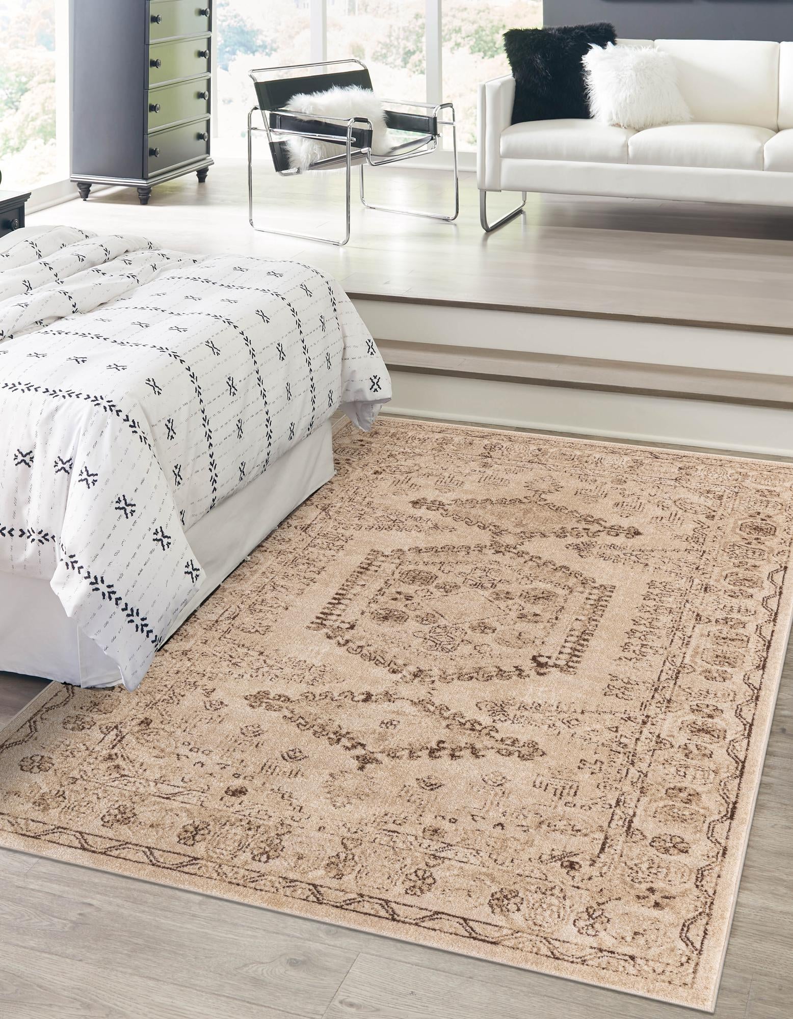 Beige 8' x 10' Eden Rug | Rugs.com
