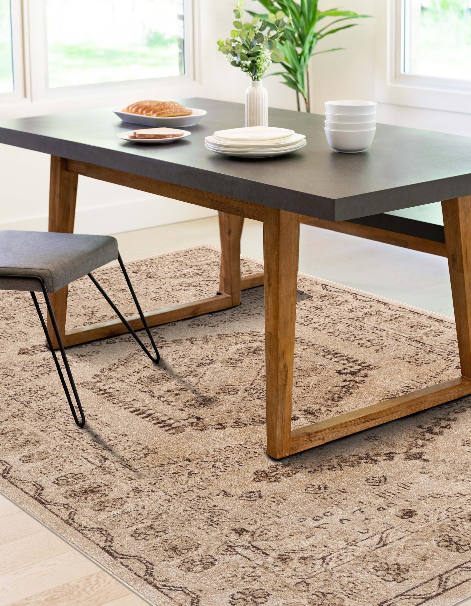 Beige 8' x 10' Eden Rug | Rugs.com