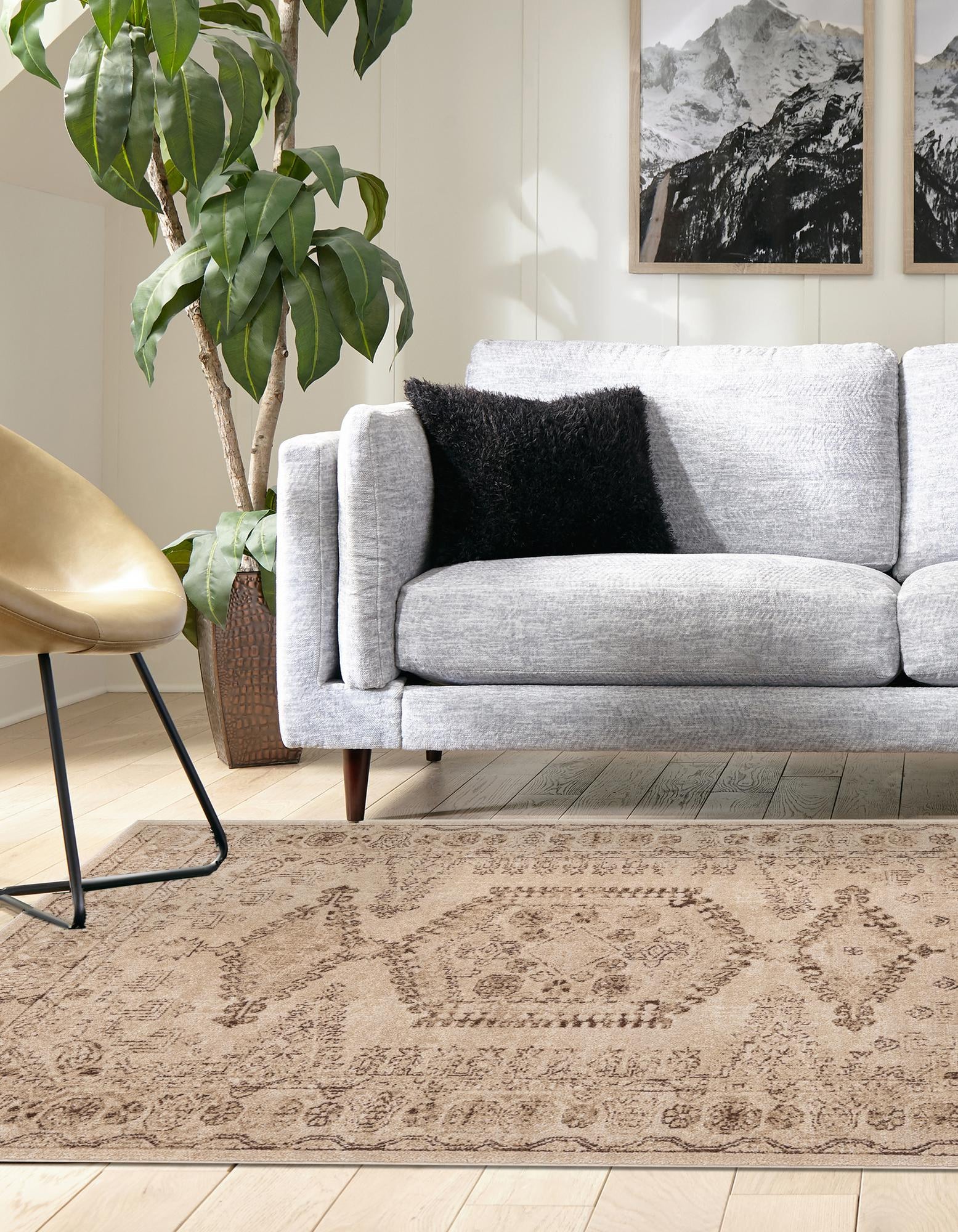 Beige 8' x 10' Eden Rug | Rugs.com
