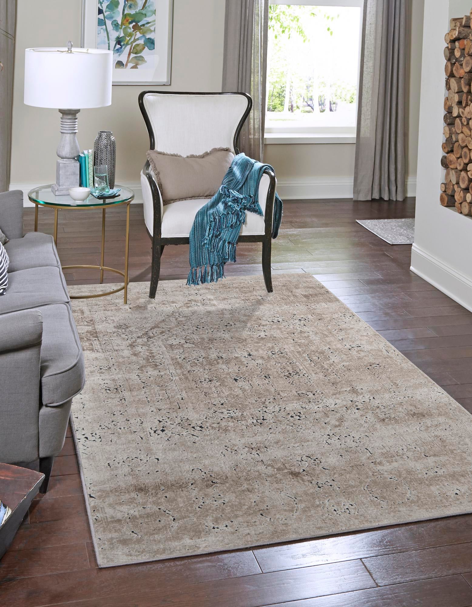 Beige 8' x 10' Eliza Rug | Rugs.com