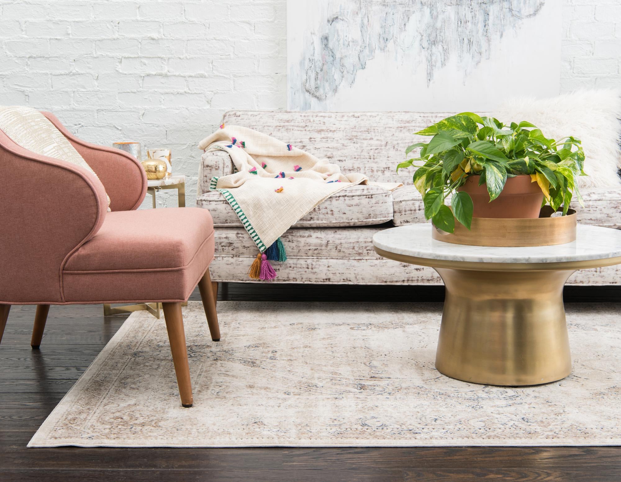 Beige 8' x 10' Eliza Rug | Rugs.com