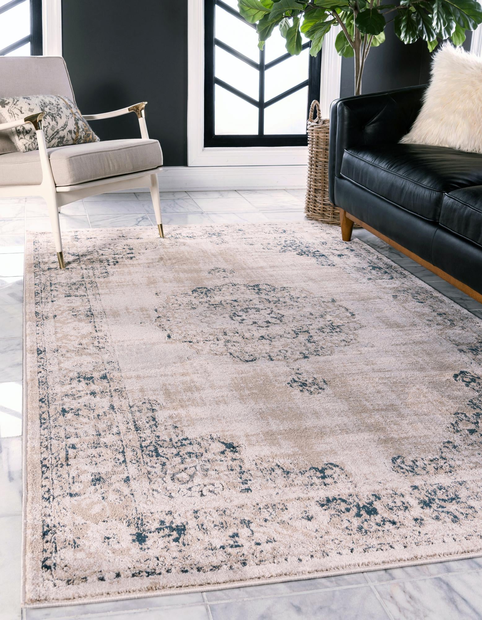 Ivory 7' x 10' Oregon Rug | Rugs.com