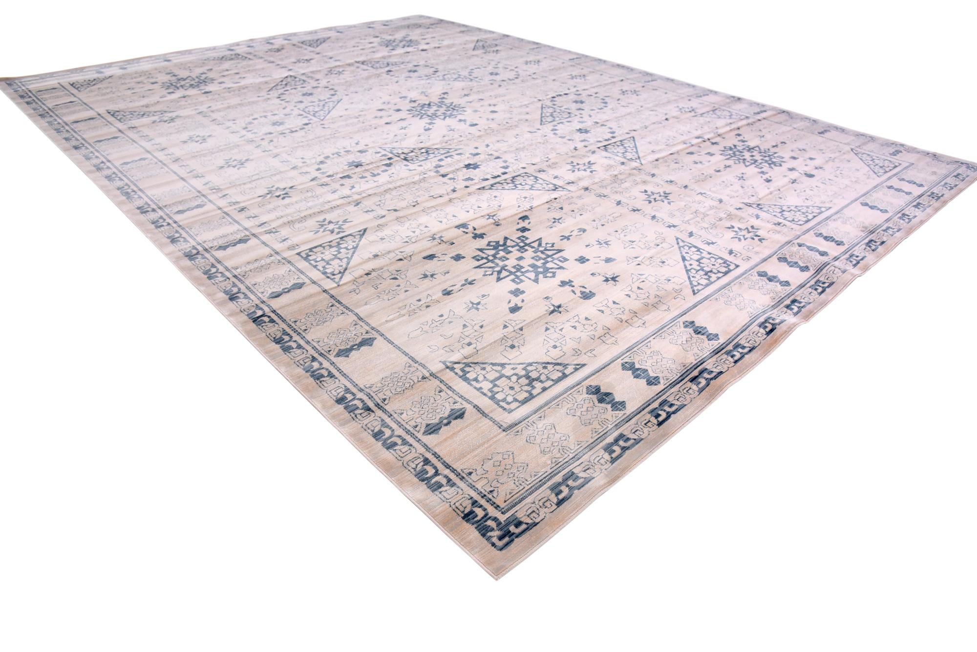 Beige 12' 2 x 16' Victoria Rug | Rugs.com