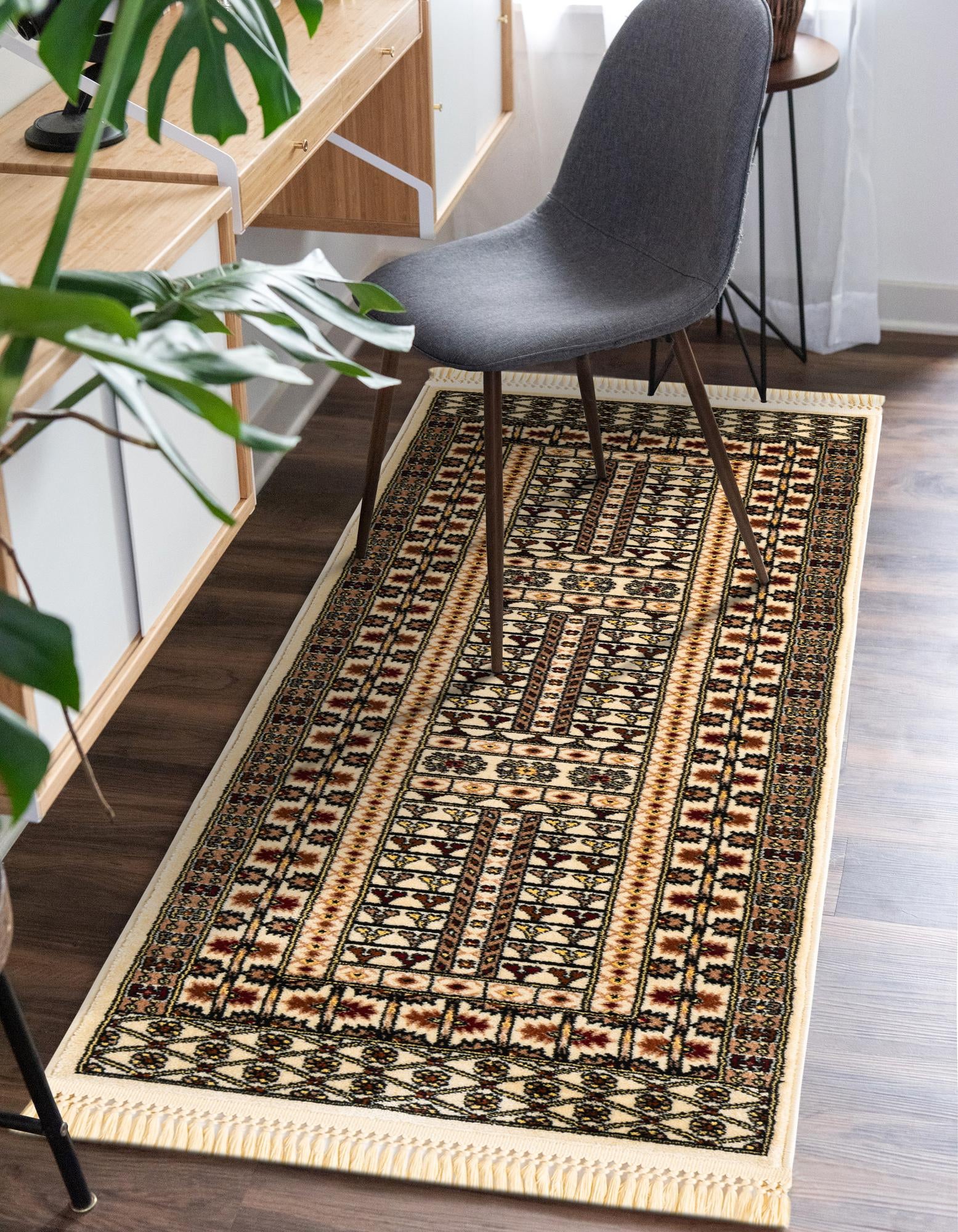 Beige 2' 7 x 12' Bokhara Runner Rug | Rugs.com