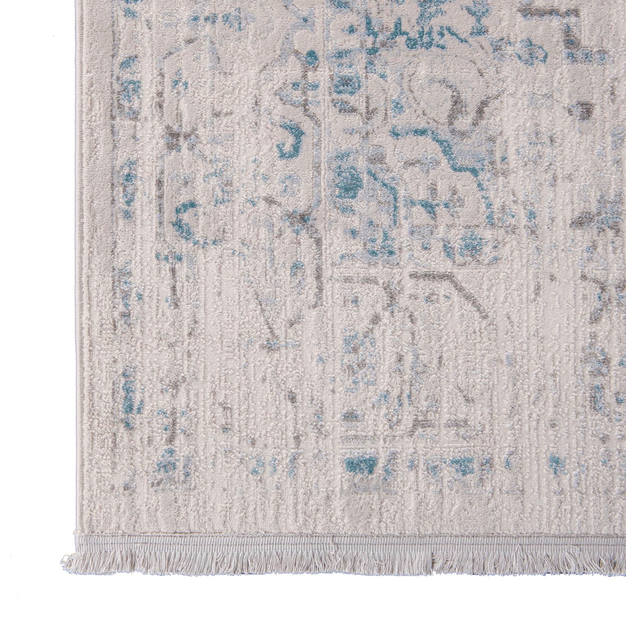 Beige 8' x 8' Modern Classical Square Rug | Rugs.com
