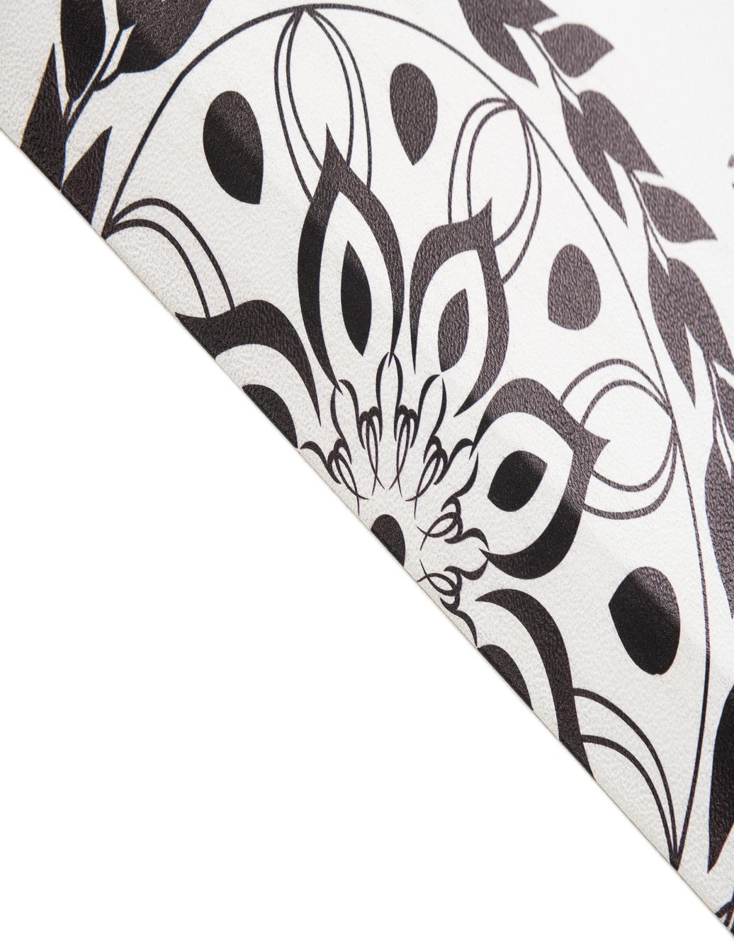 Black and White 2' x 5' Anti-Fatigue Comfort Mat Runner Rug | Rugs.com