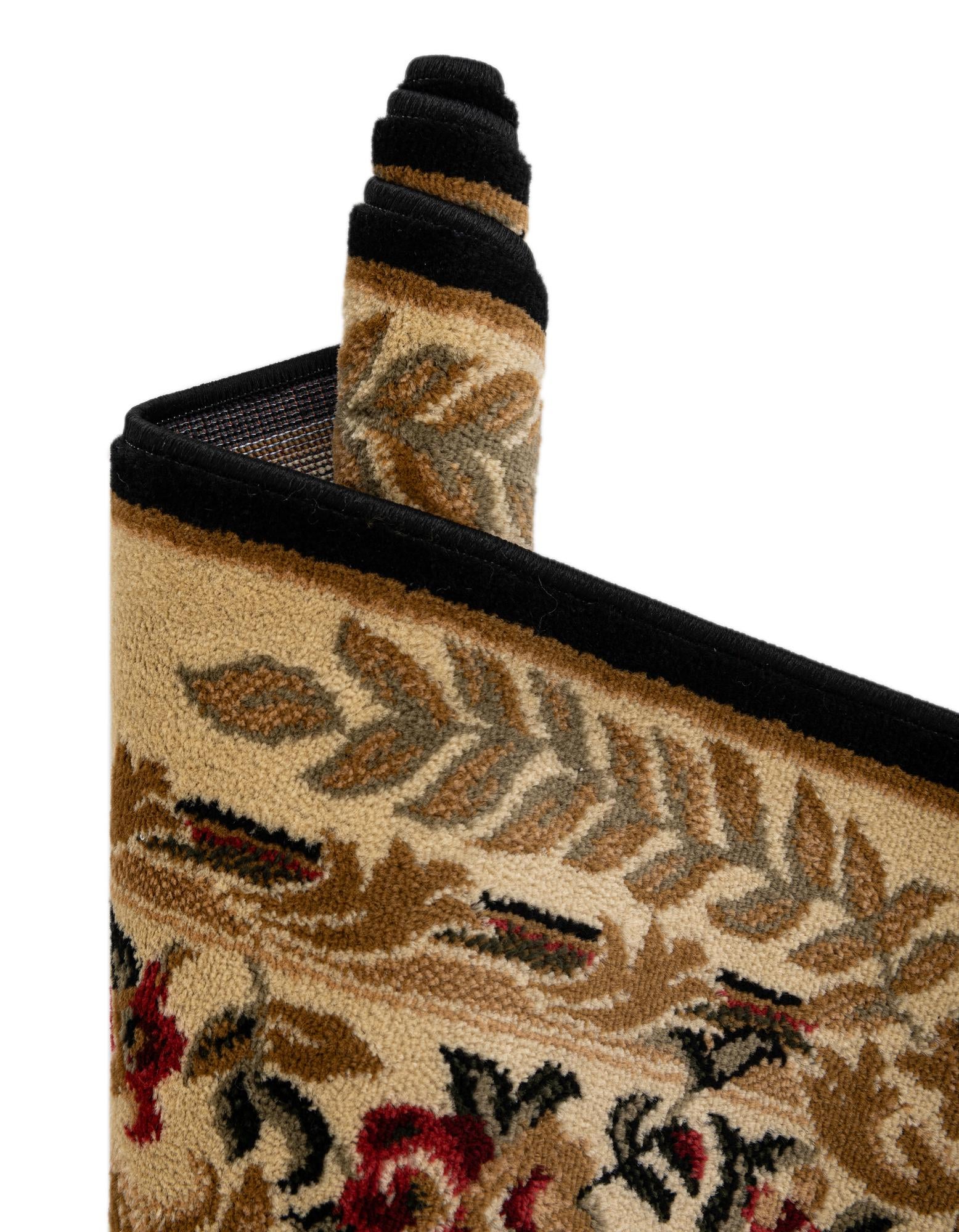 Black 5' 3 x 8' Chateau Rug | Rugs.com