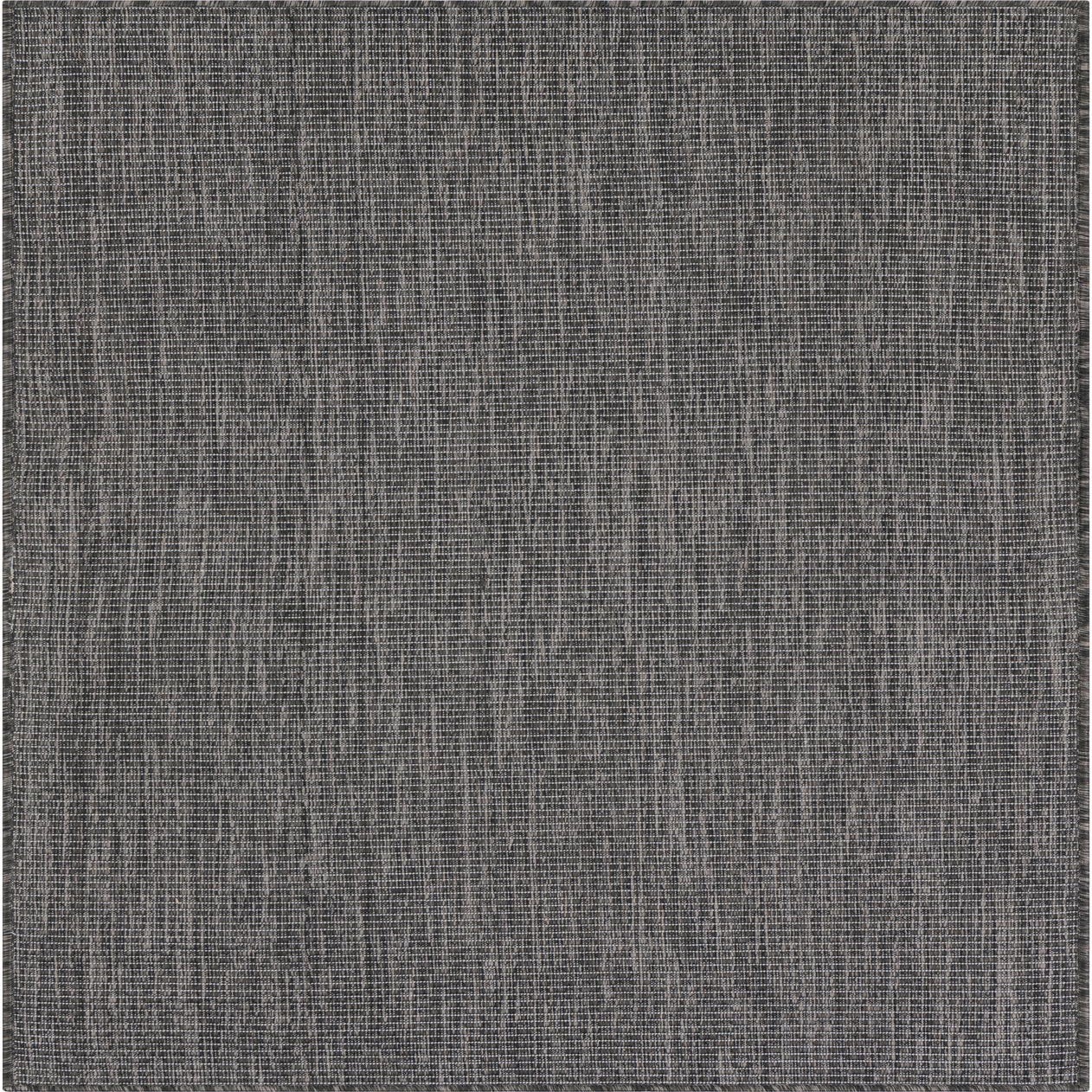 Black 3' 1 x 5' 3 Solid Indoor / Outdoor Rug | Rugs.com