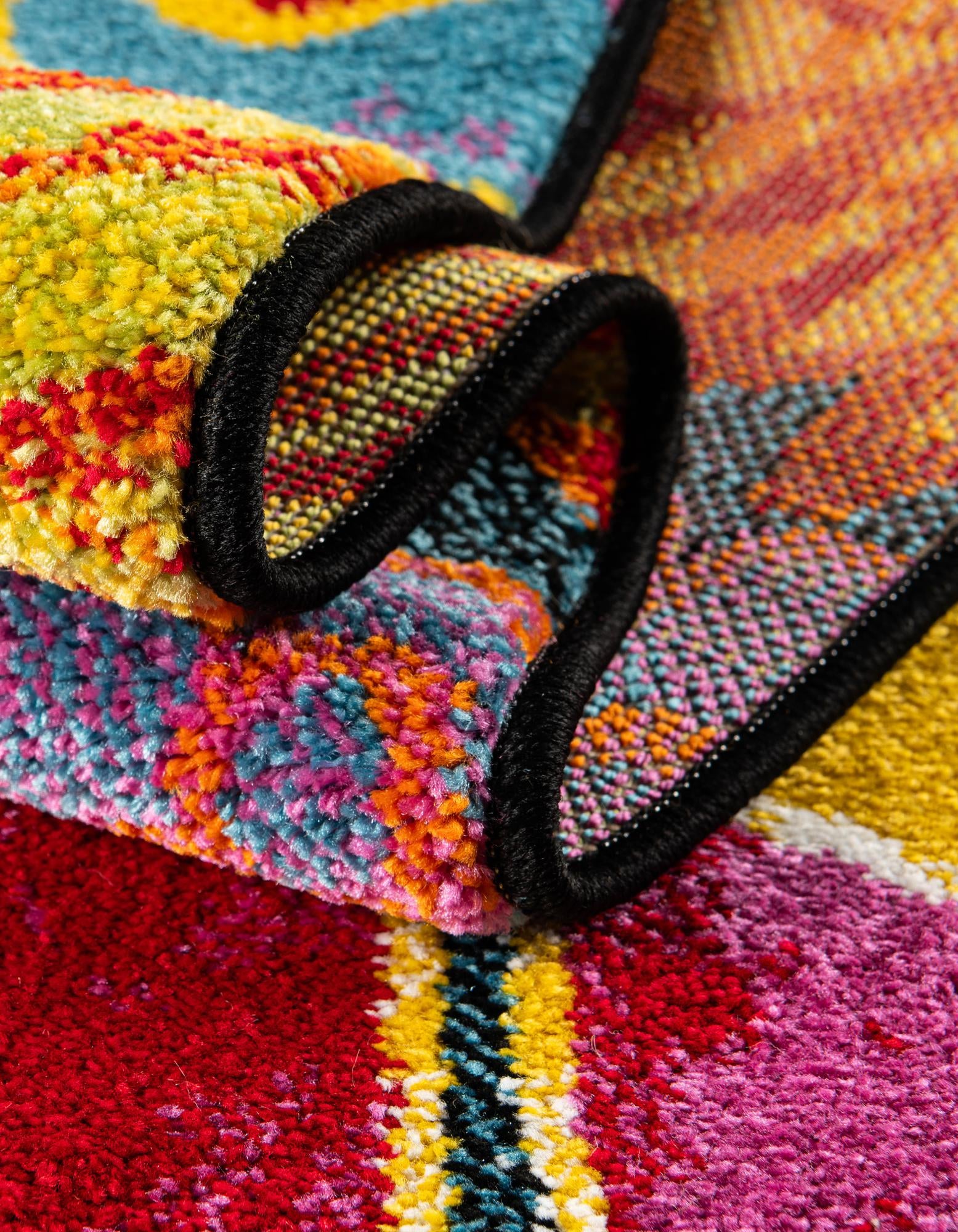 Black 5' x 8' Tuscany Rug | Rugs.com