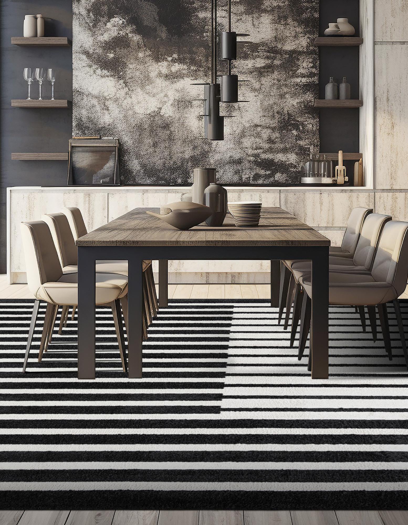 Black 10' x 10' Oslo Square Rug | Rugs.com