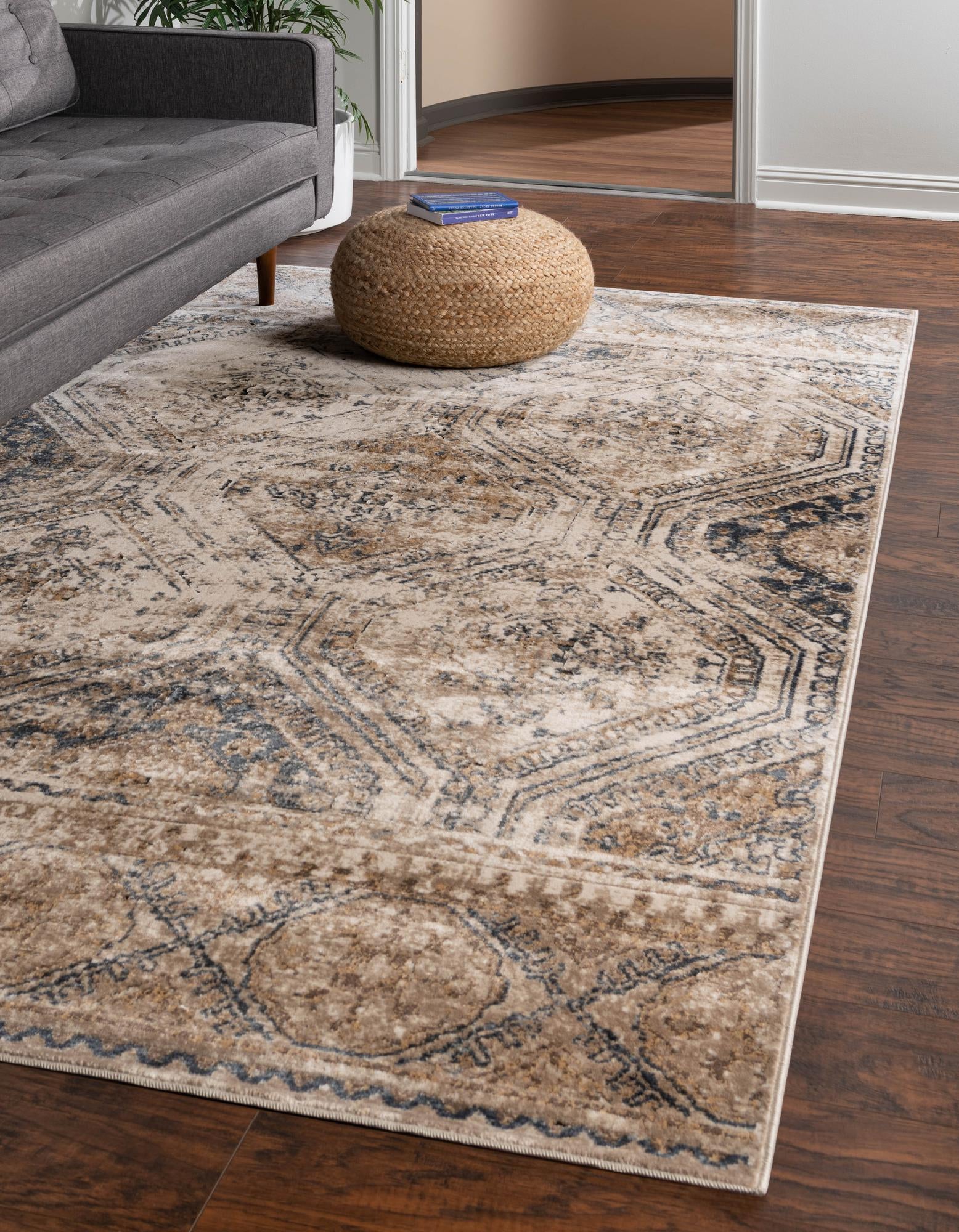 Beige 8' x 10' Eliza Rug | Rugs.com