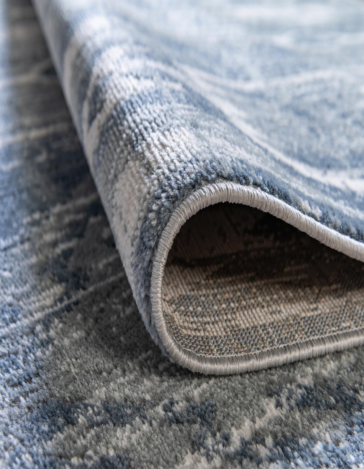 Blue Gray 9' x 12' Oregon Rug | Rugs.com