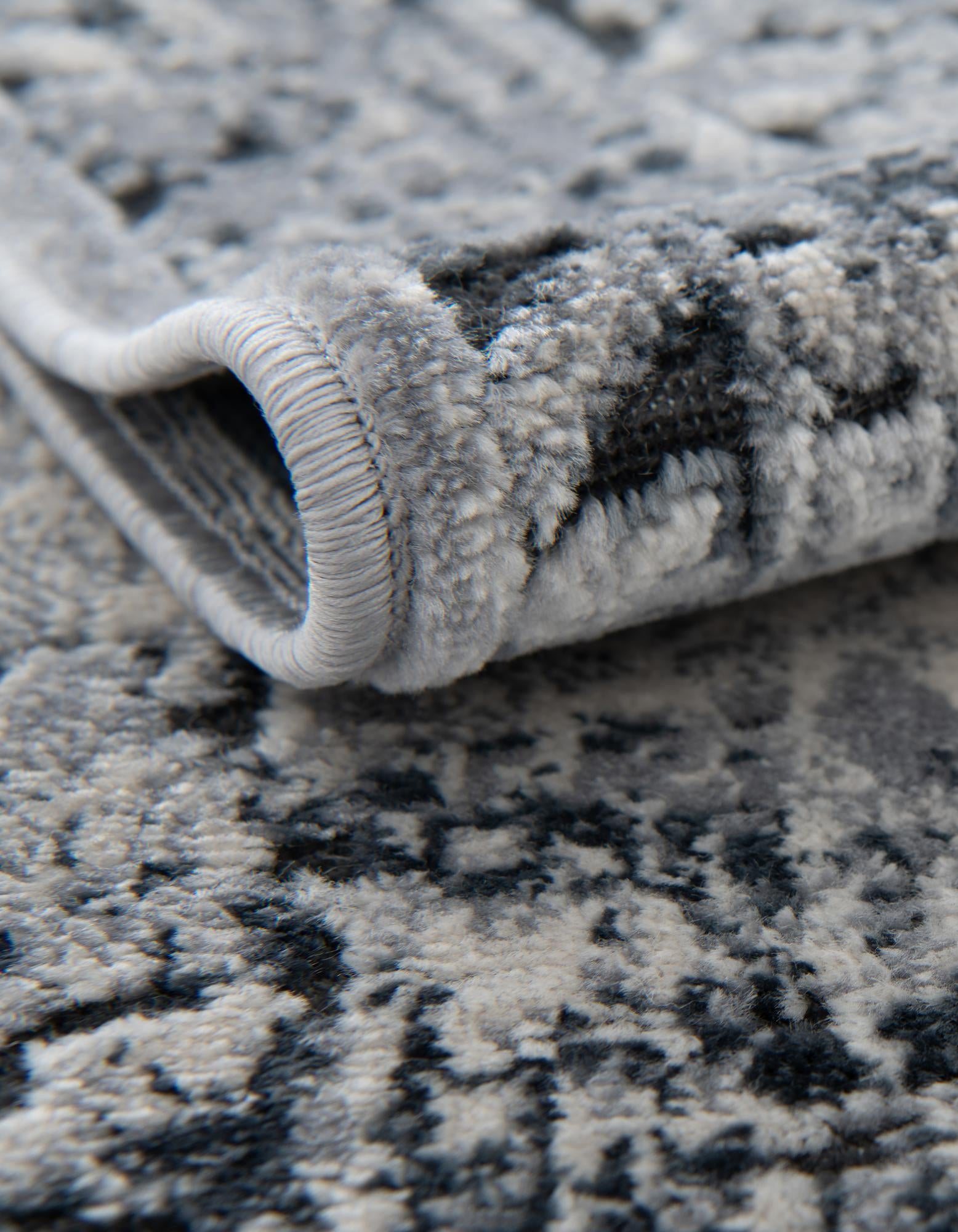 Blue Gray 7' x 7' Eliza Square Rug | Rugs.com