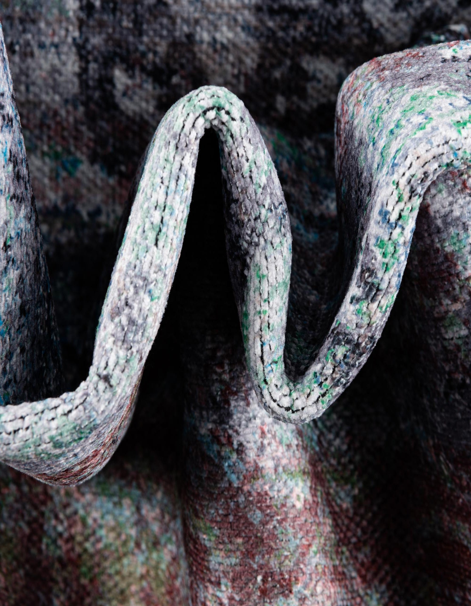 Blue Green 5' 3 x 8' Washable Francesca Rug | Rugs.com