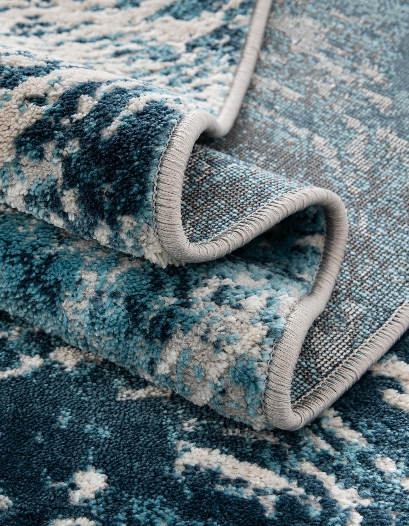 Blue 8' x 10' Oasis Oval Rug | Rugs.com
