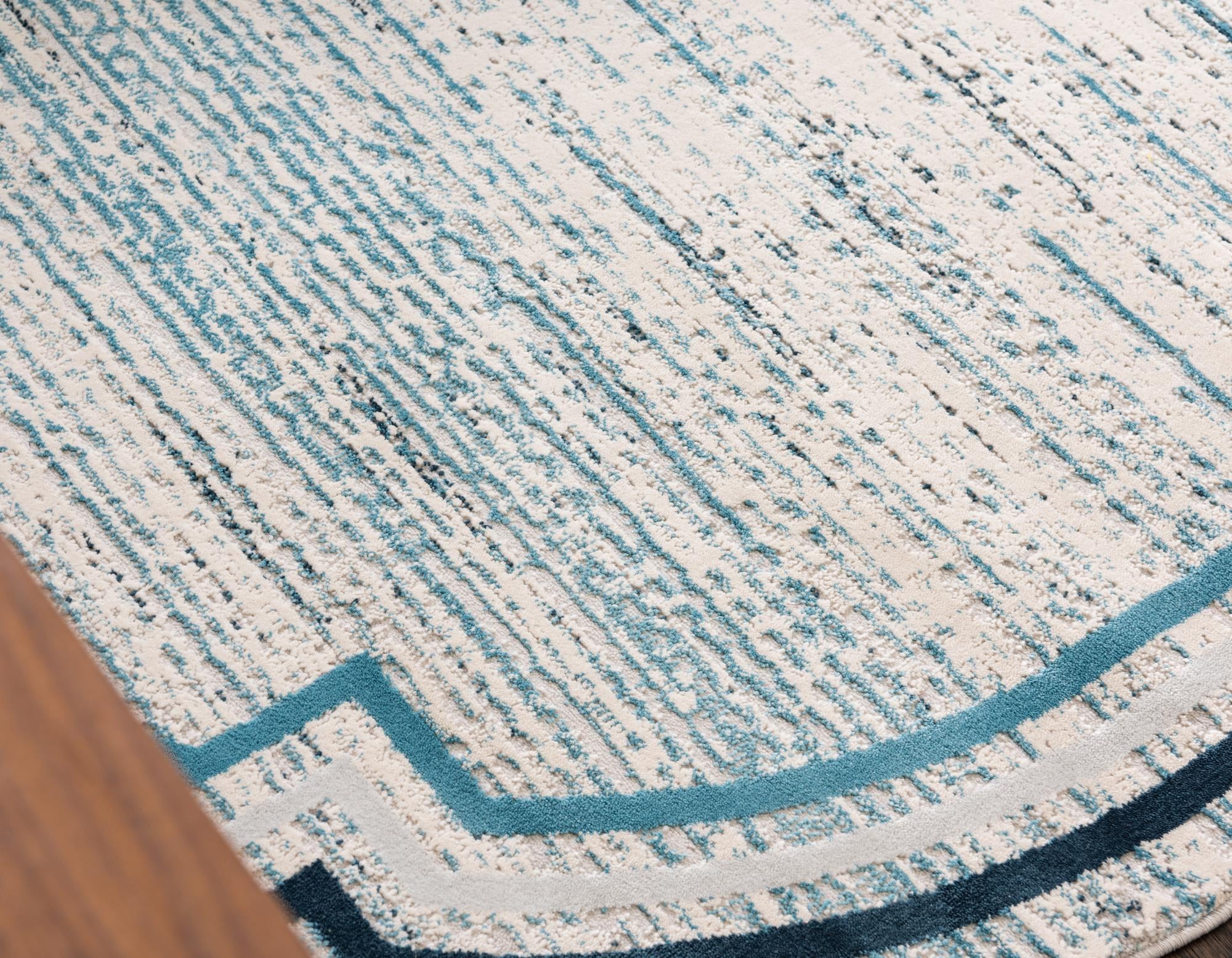 Blue 5' x 8' Oasis Oval Rug | Rugs.com