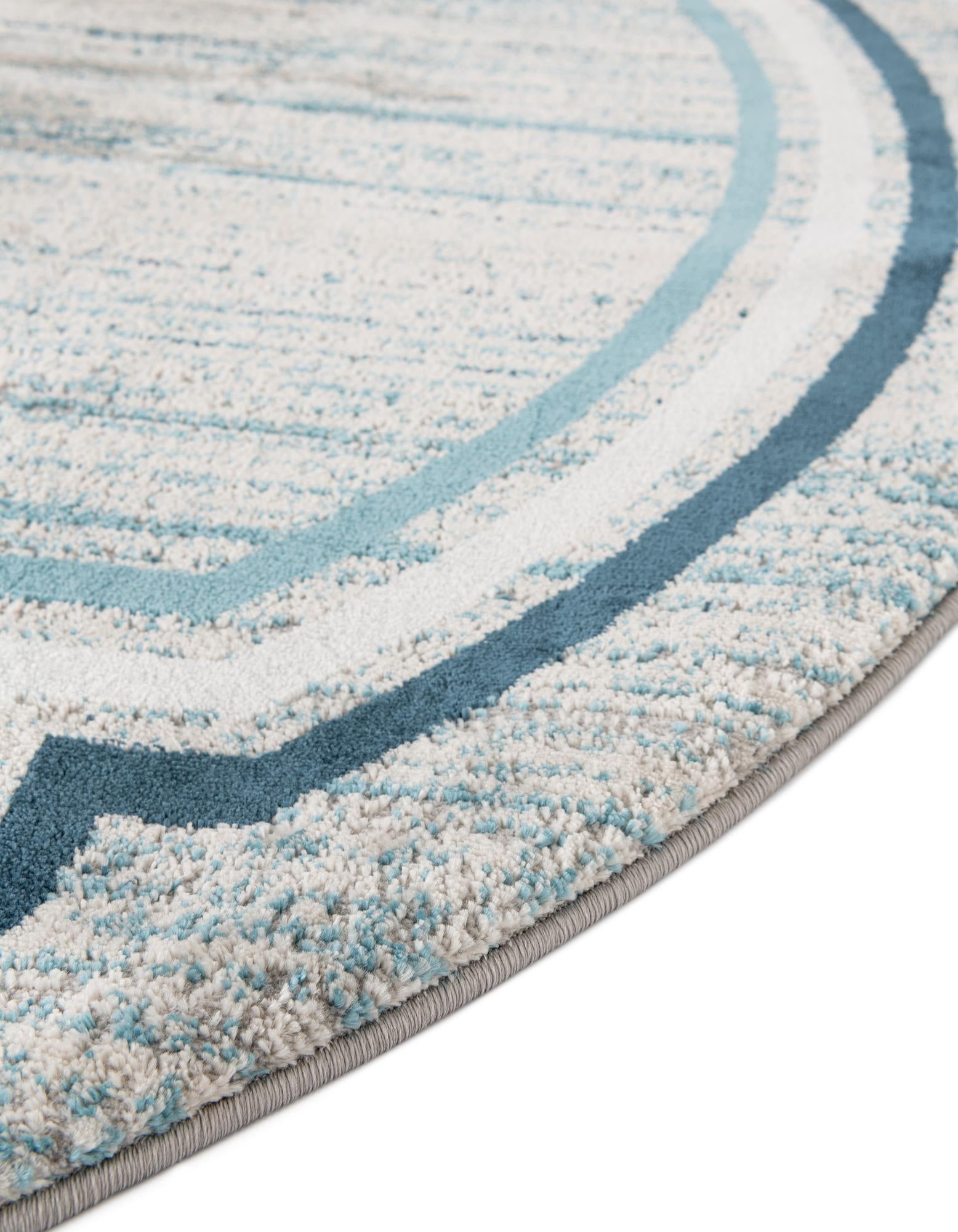 Blue 5' x 8' Oasis Oval Rug | Rugs.com