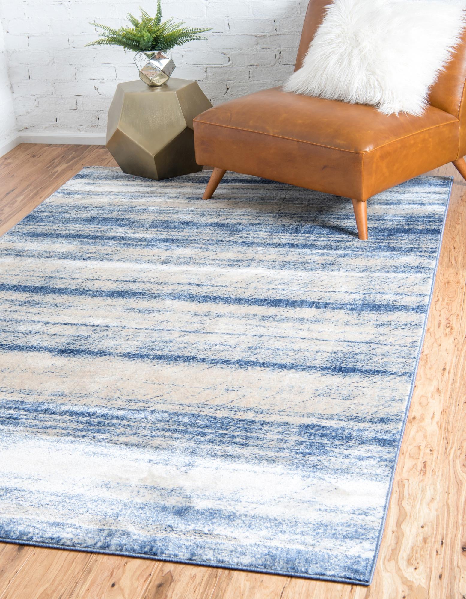 Navy Blue 9' x 12' 2 Apollo Rug | Rugs.com