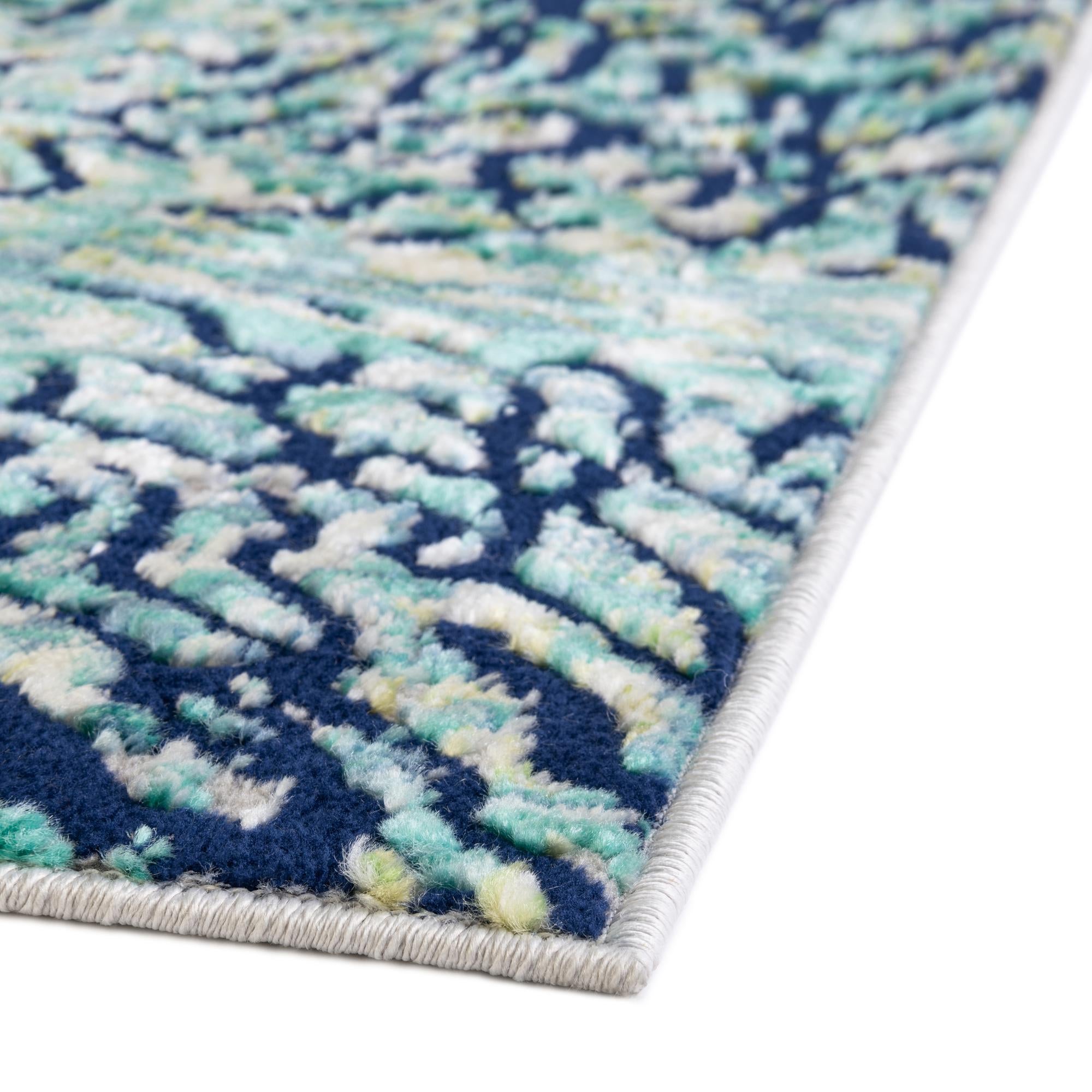Blue 9' x 12' Ariel Rug | Rugs.com