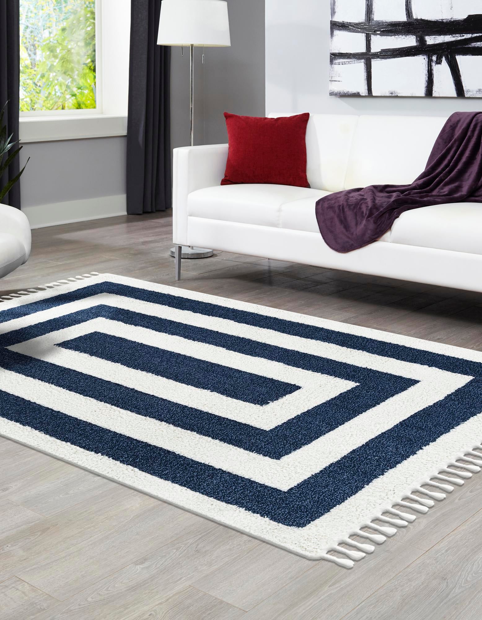 Blue 9' x 12' Boho Rug | Rugs.com