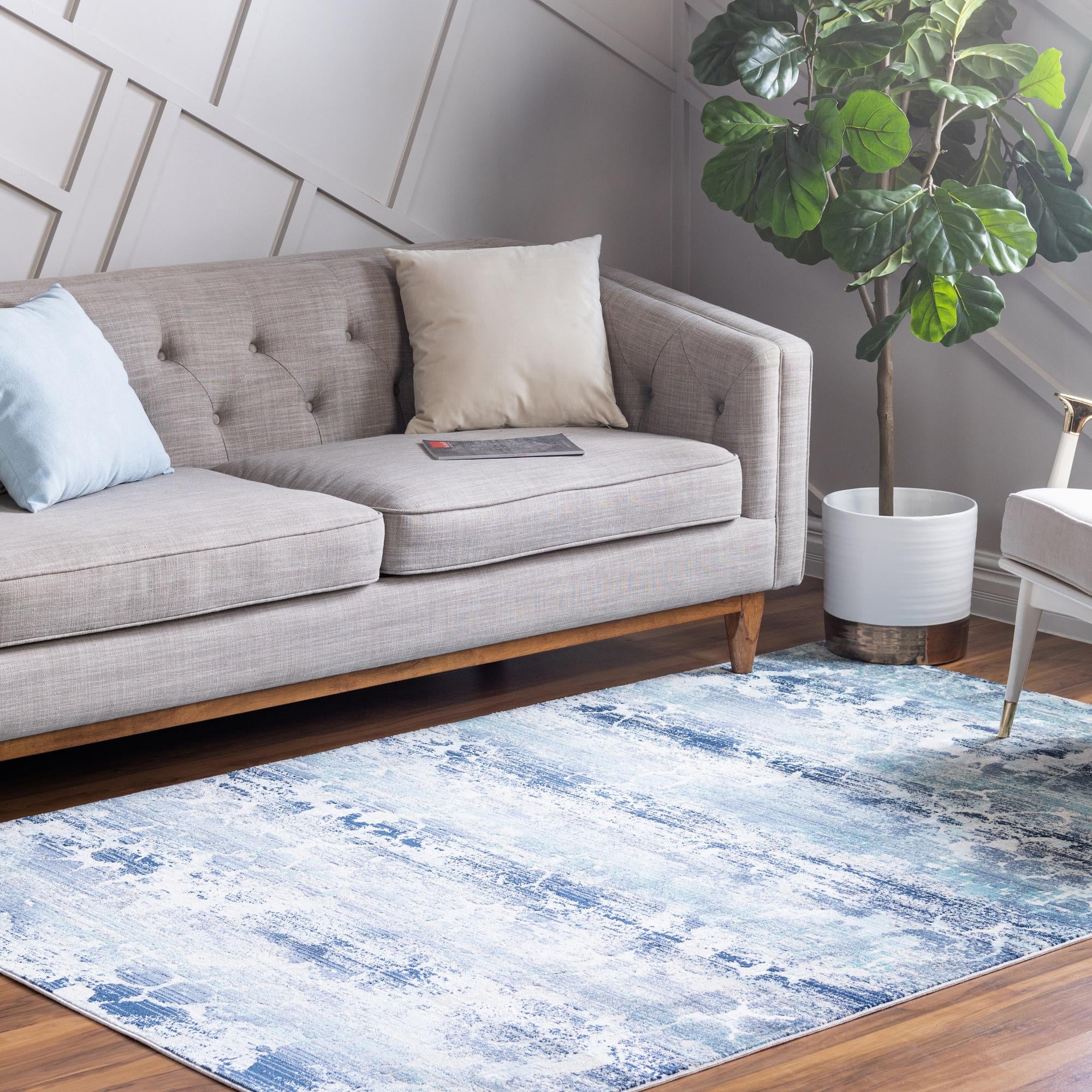 Blue 5' x 7' 10 Malibu Rug | Rugs.com