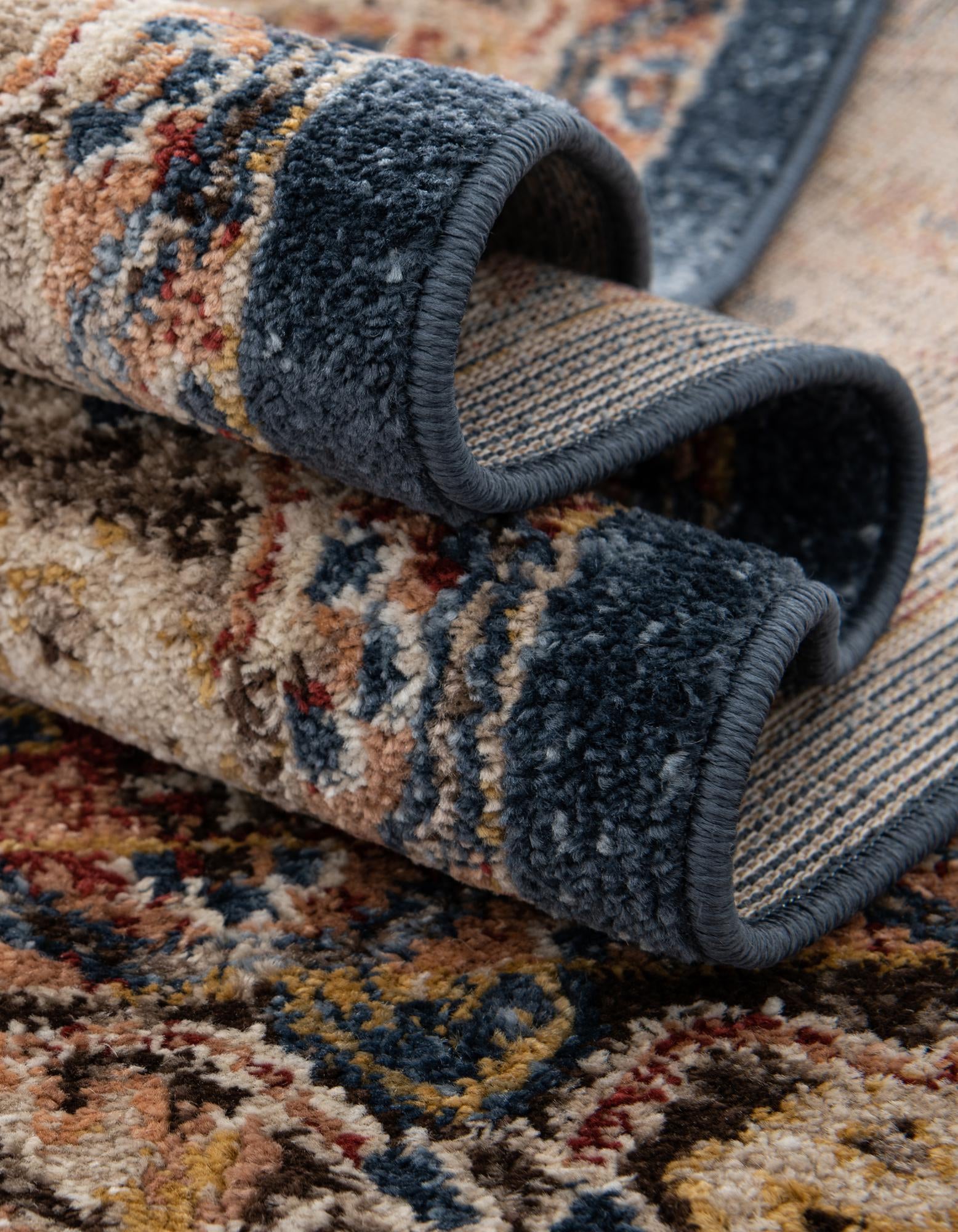 Blue 7' 10 x 11' Eden Rug | Rugs.com