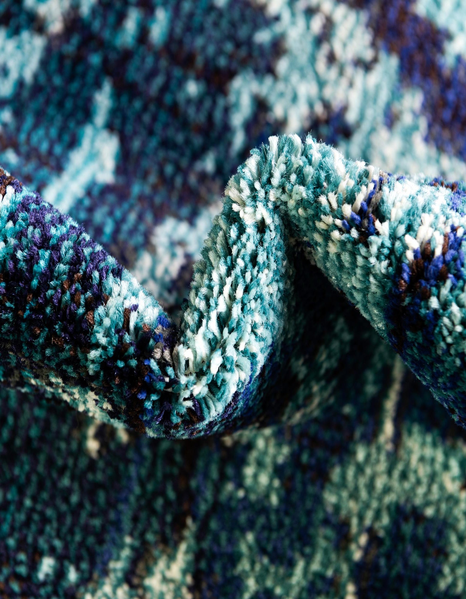 Blue 5' x 8' Fleur Rug | Rugs.com