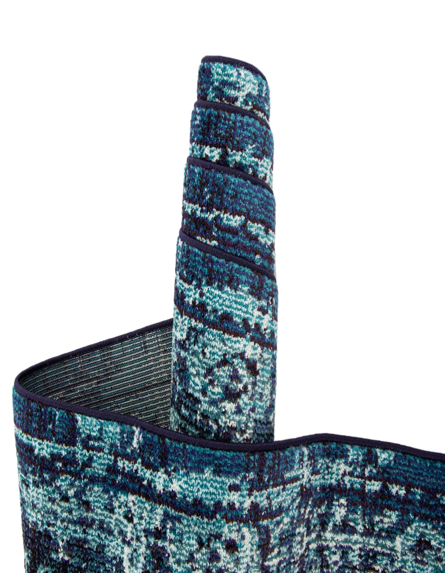 Blue 5' x 8' Fleur Rug | Rugs.com