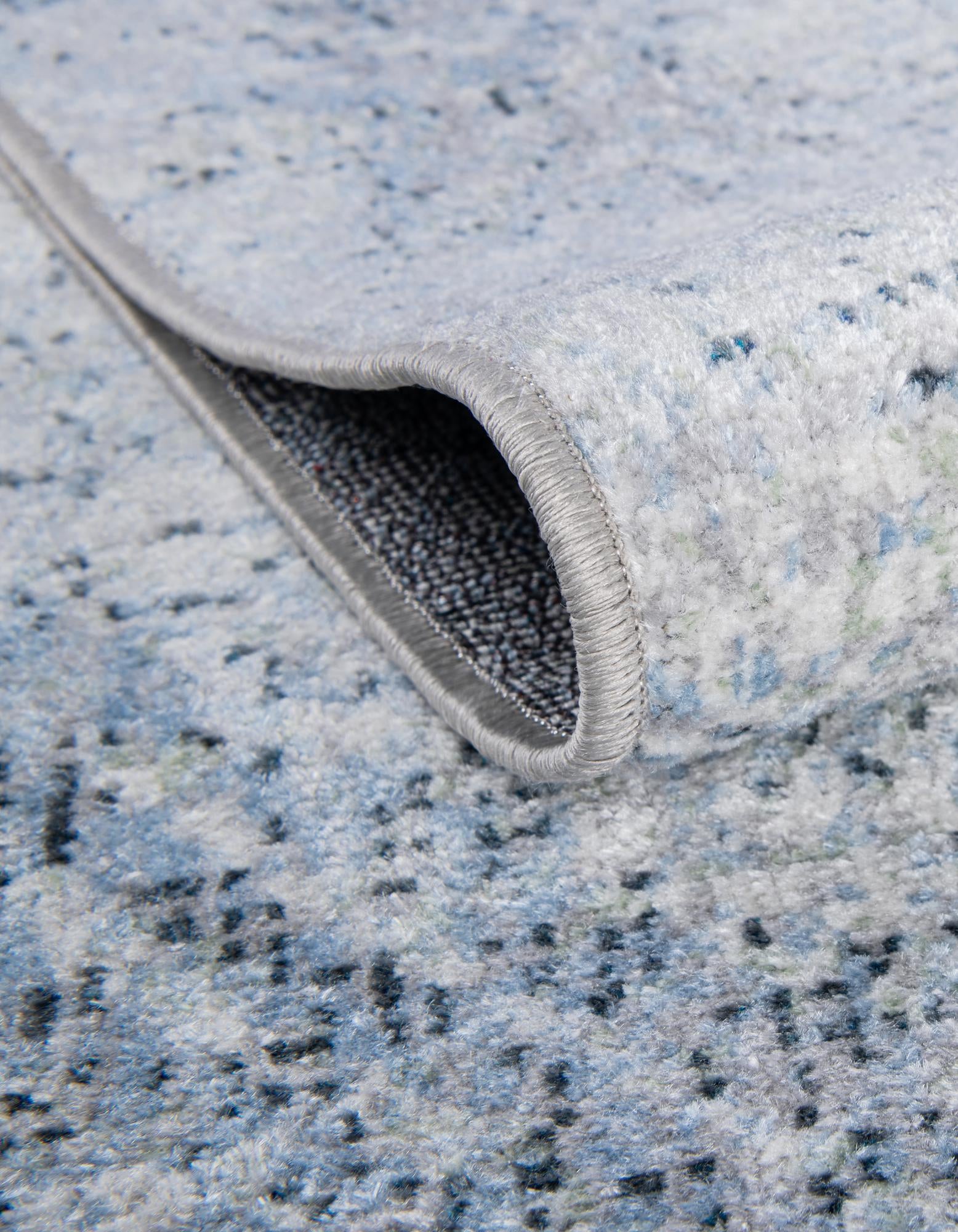 Blue 7' 10 x 10' Kamala Washable Rug | Rugs.com