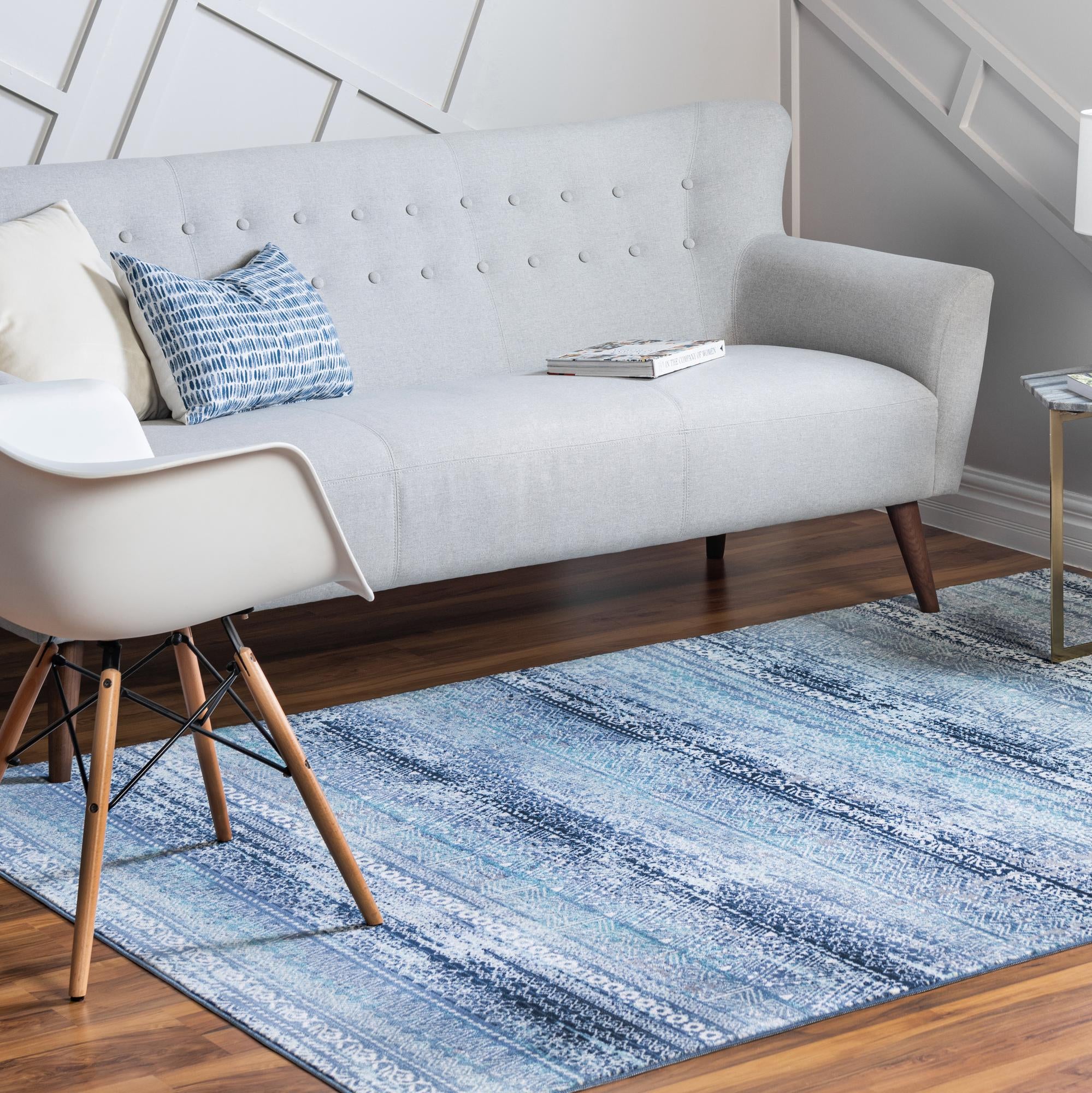Blue 8' x 9' 10 Malibu Rug | Rugs.com
