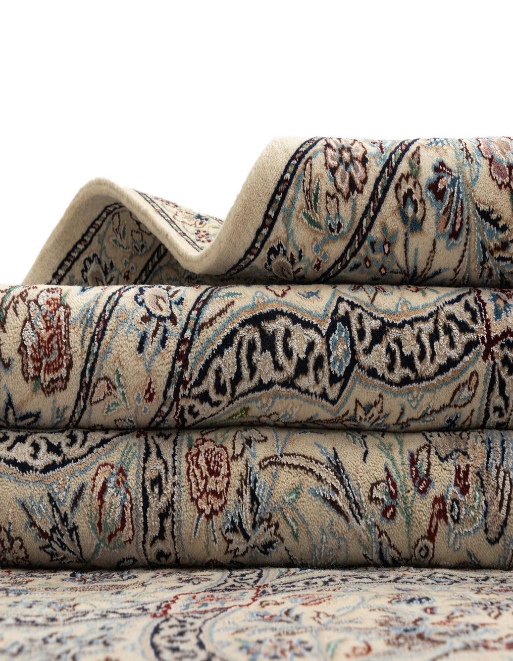 Blue 5' x 7' 9 Nain Rug | Rugs.com