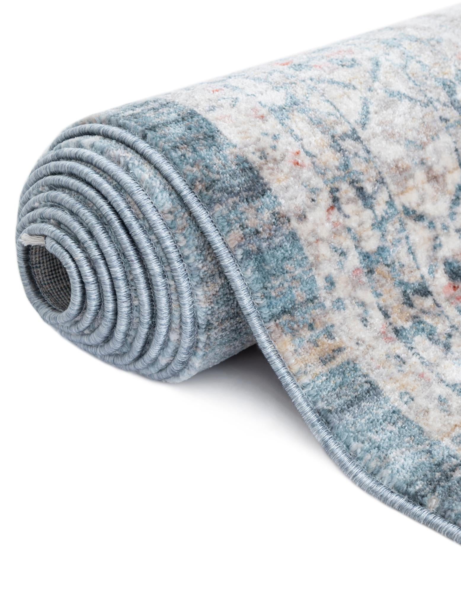 Blue 4' x 5' 7 Noble Rug | Rugs.com