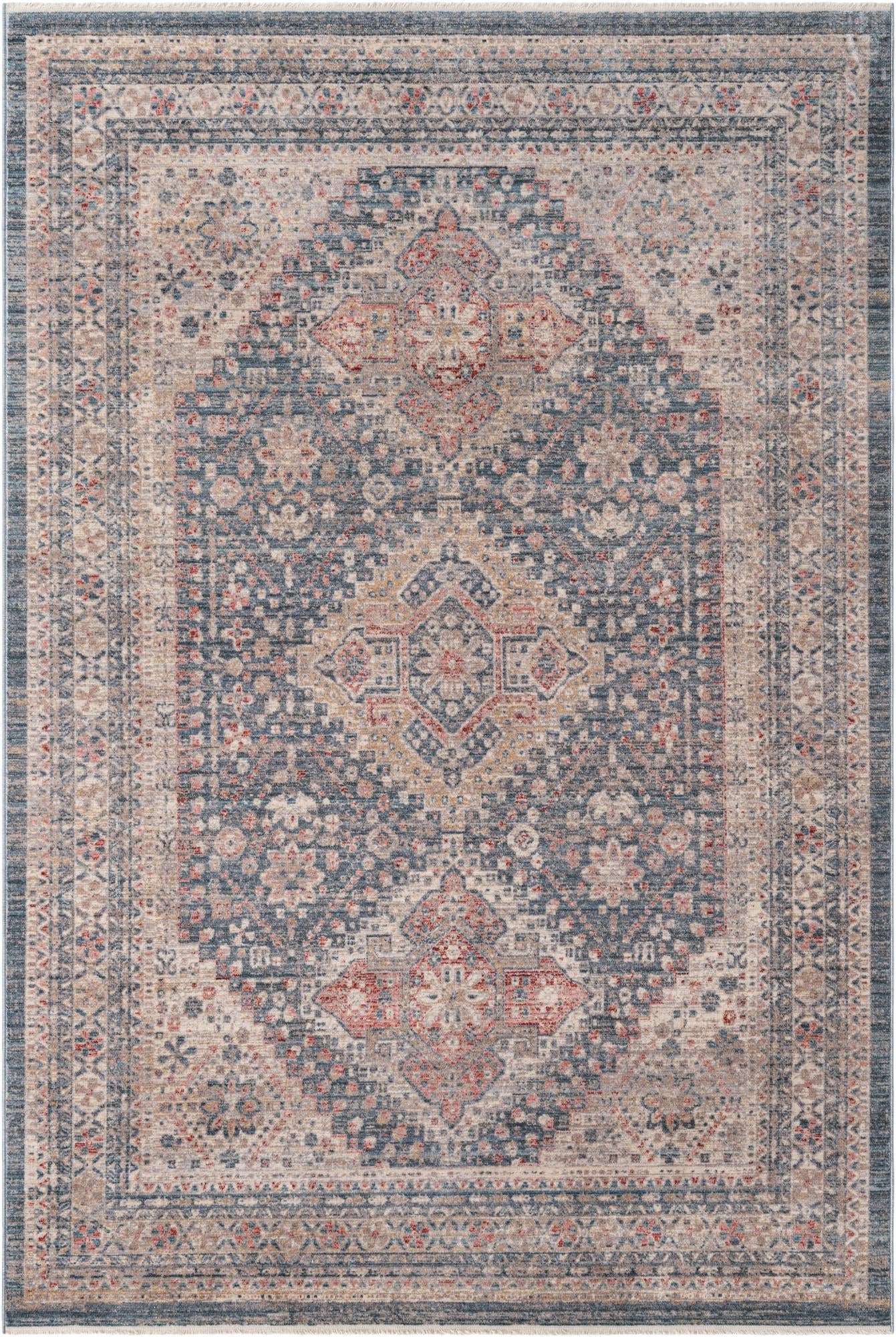 Blue 6' x 9' Noble Rug | Rugs.com