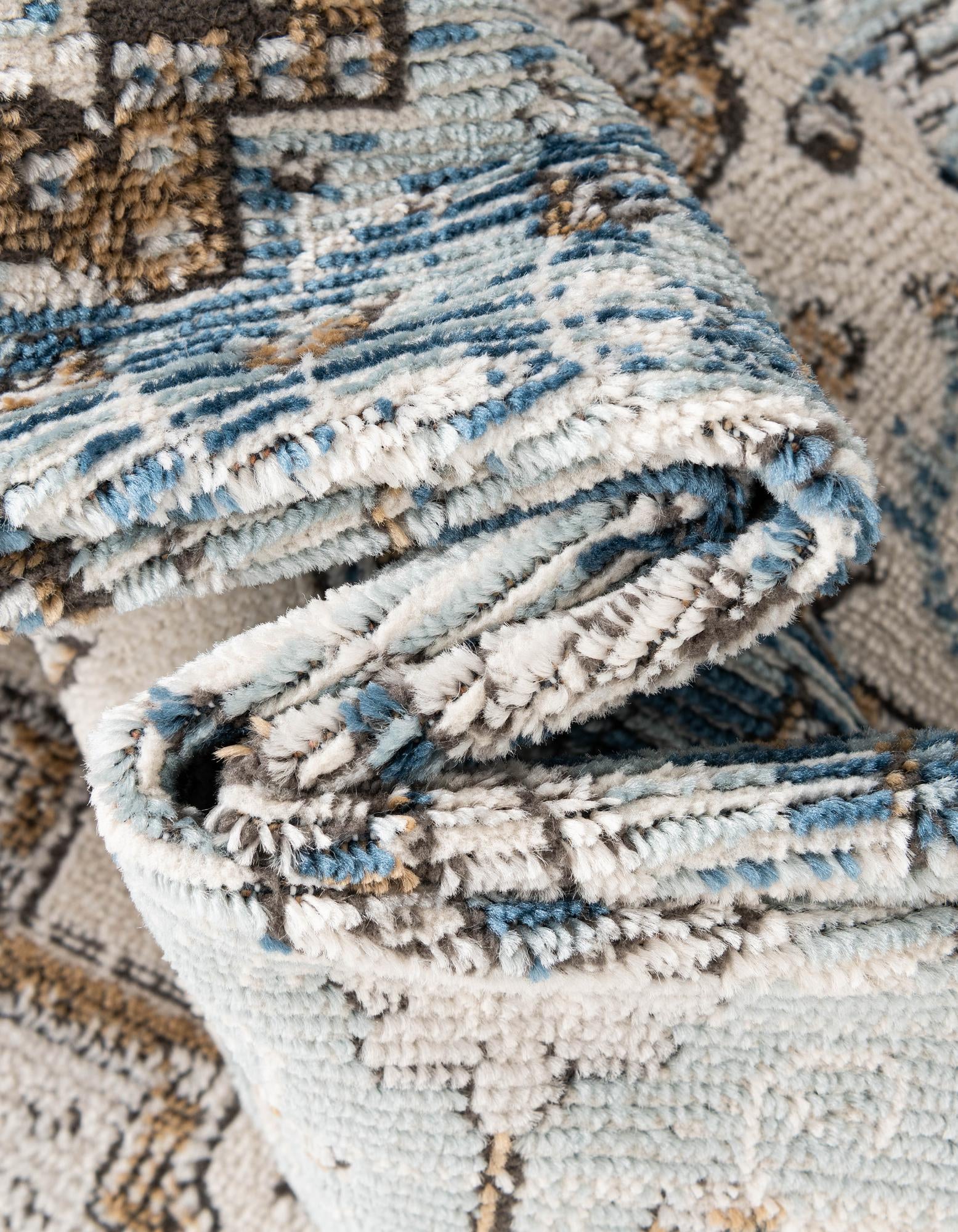 Blue 6' x 9' Nyla Rug | Rugs.com