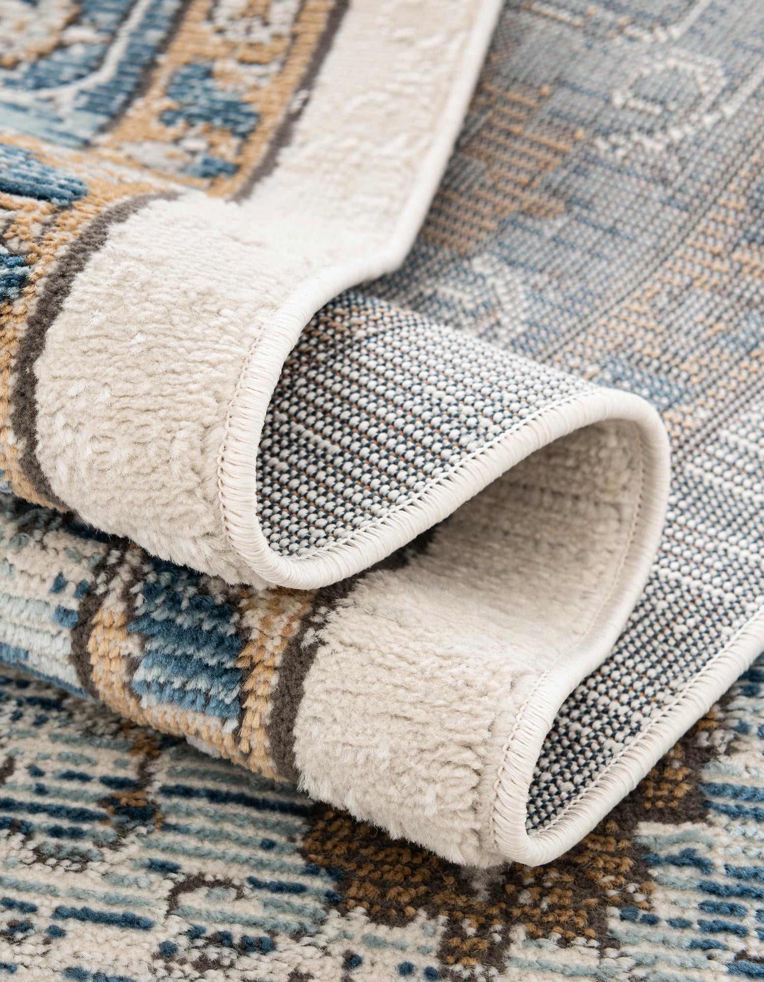 Blue 6' x 9' Nyla Rug | Rugs.com