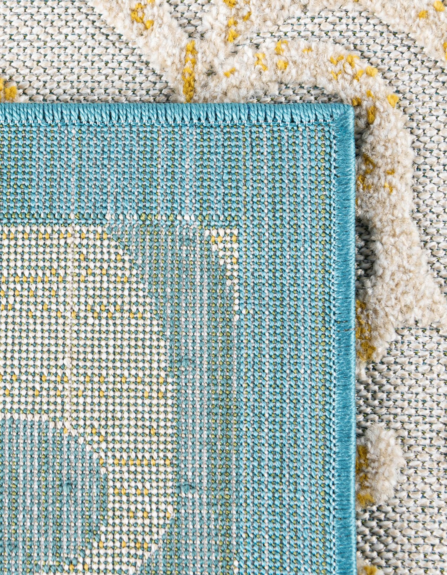 Blue 7' x 10' Botanical Indoor / Outdoor Rug | Rugs.com