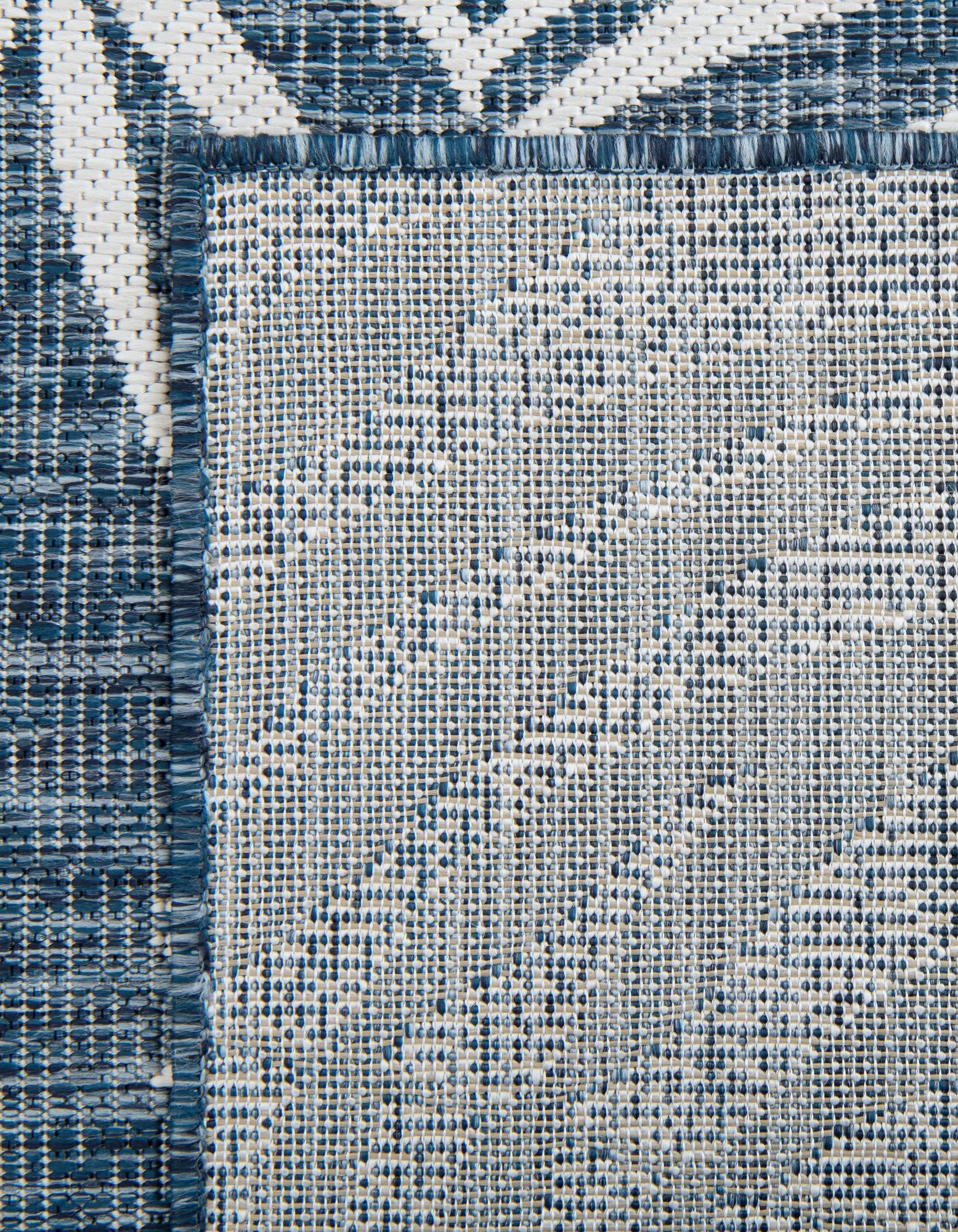 Blue 6' x 9' Botanical Indoor / Outdoor Rug | Rugs.com