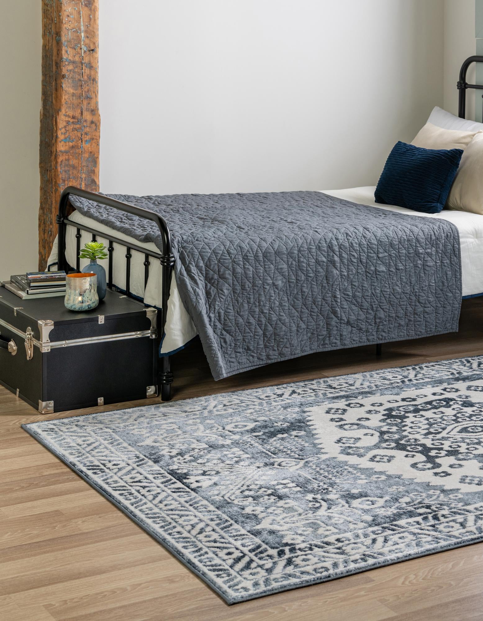 Blue 8' x 10' Oxford Rug | Rugs.com