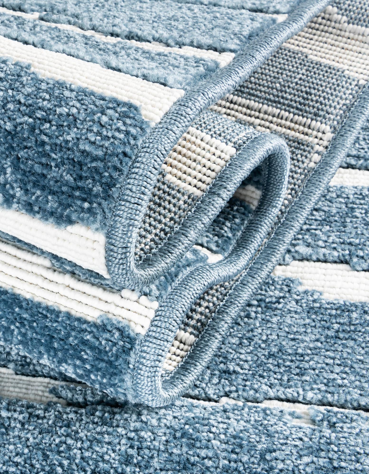 Blue 8' x 10' Sabrina Soto Ola Indoor / Outdoor Rug | Rugs.com